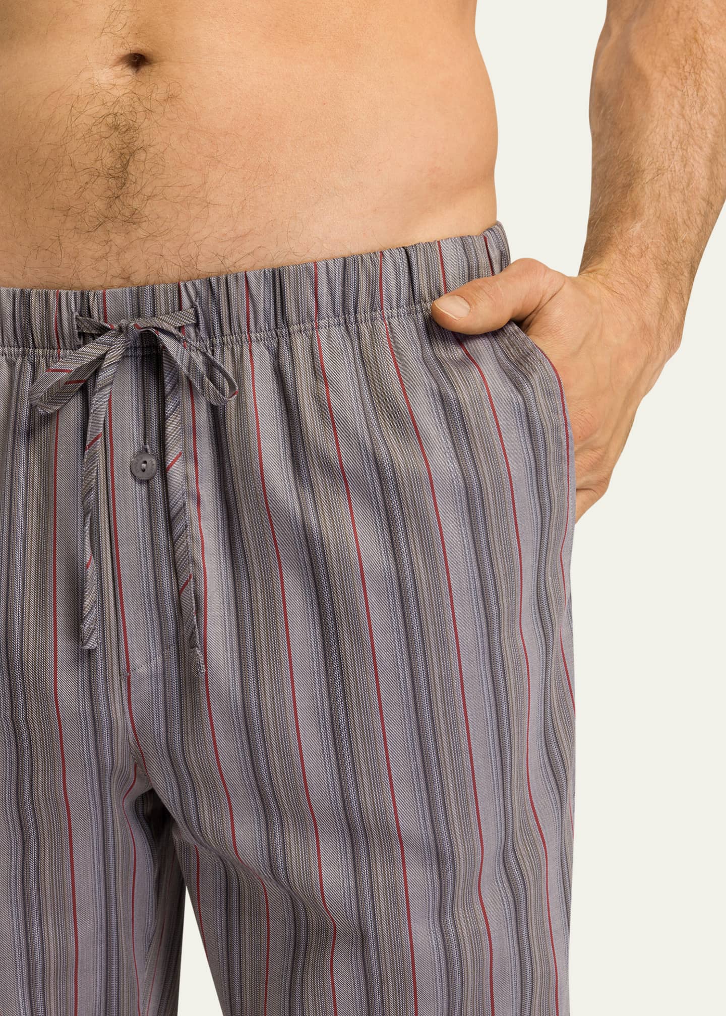 Hanro Men's Night Day Striped Lounge Pants - Bergdorf Goodman