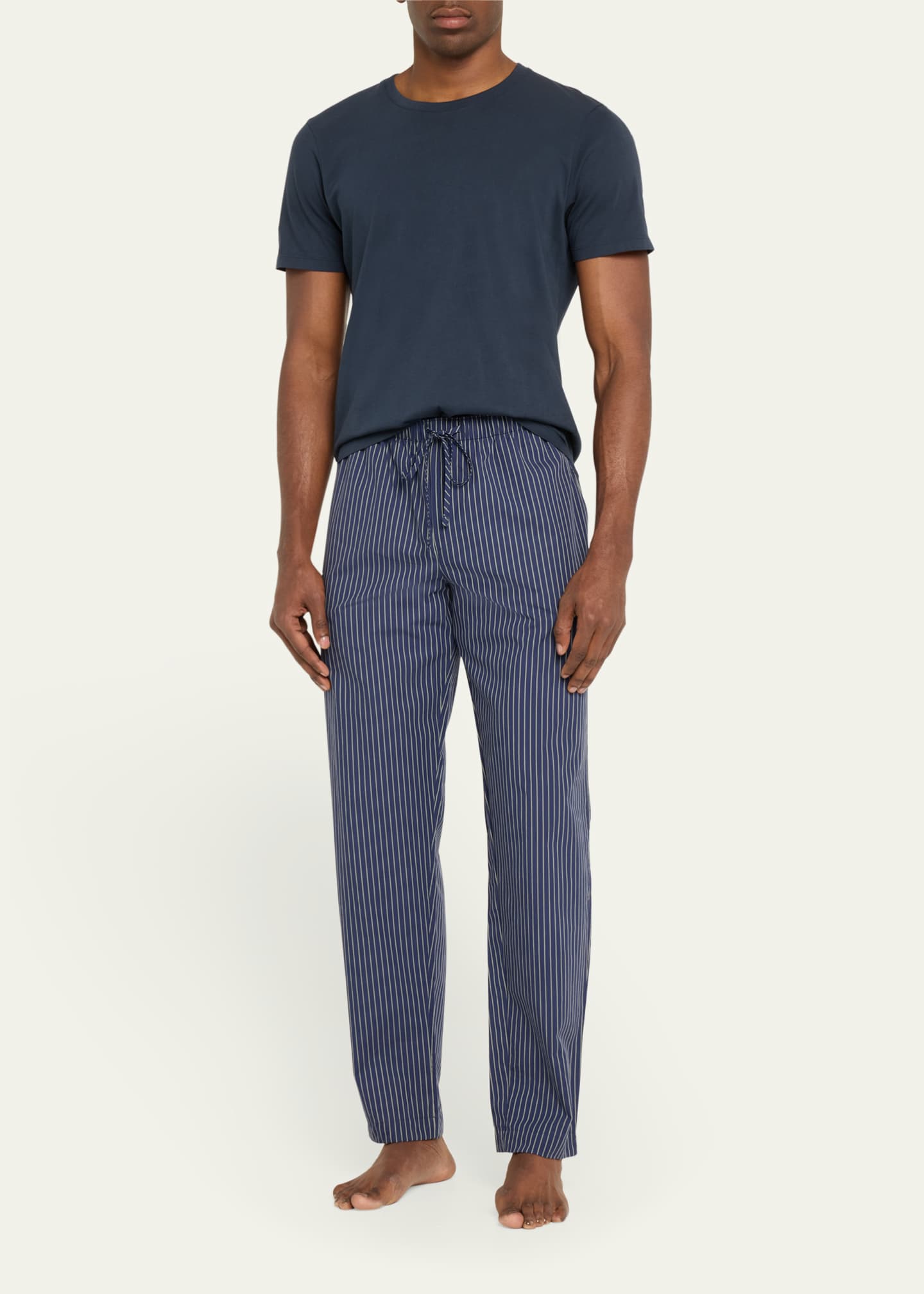 Hanro Men's Night Day Striped Lounge Pants - Bergdorf Goodman