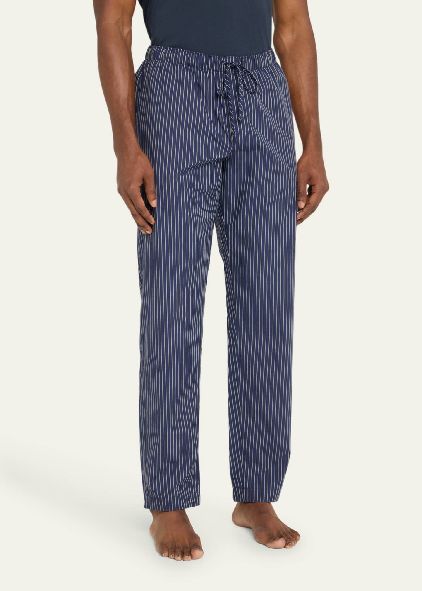 Hanro Men's Night Day Striped Lounge Pants - Bergdorf Goodman