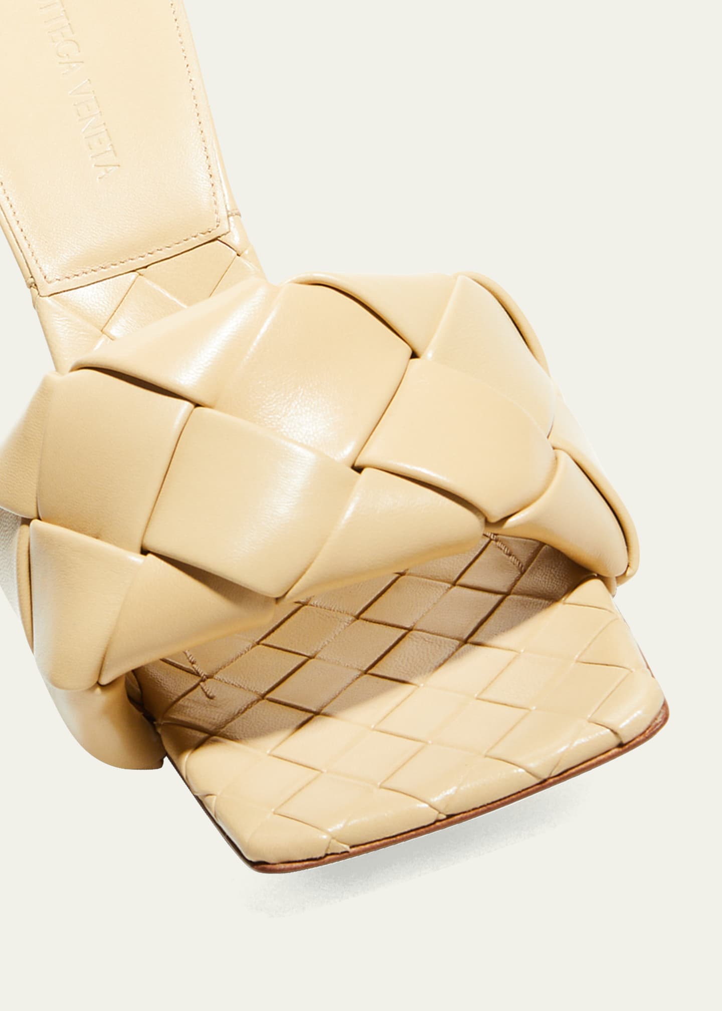 Bottega Veneta Lido Leather Sandals - Bergdorf Goodman