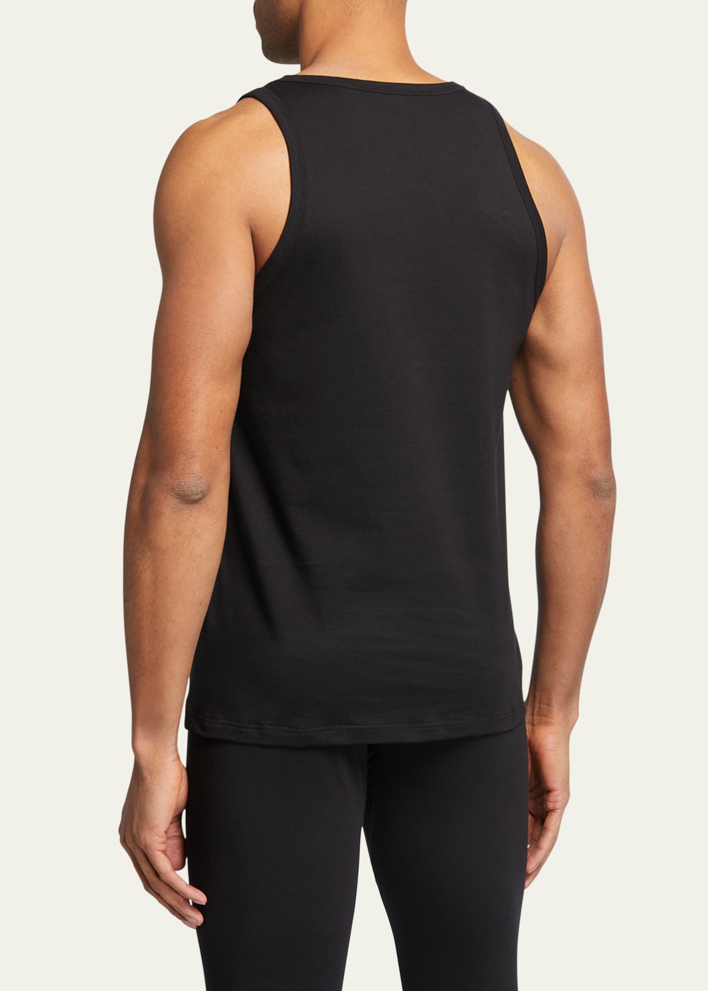 Versace Men's Solid Medusa Head Tank Top - Bergdorf Goodman
