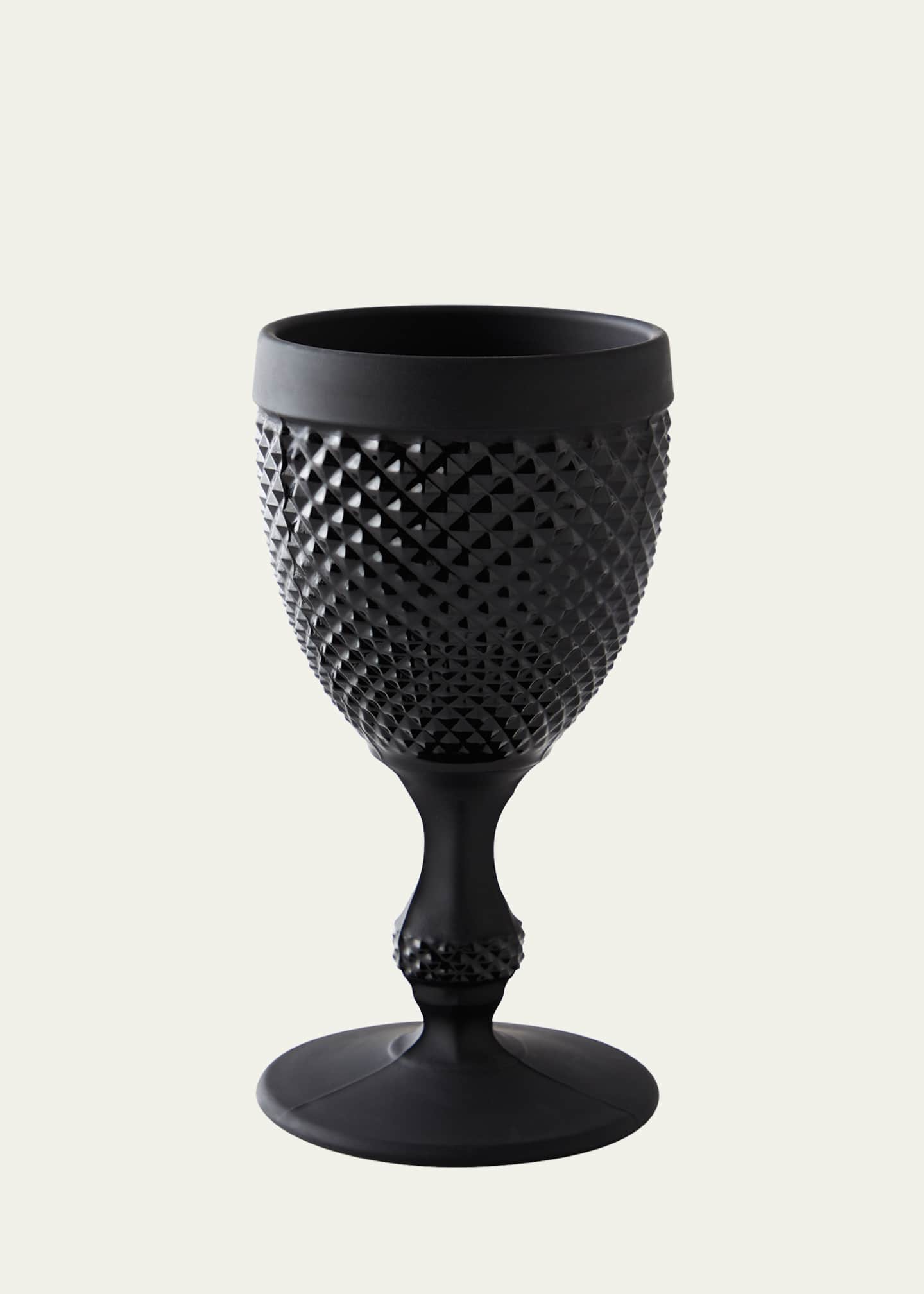 Vista Alegre Bicos Frosted Water Goblet - Bergdorf Goodman