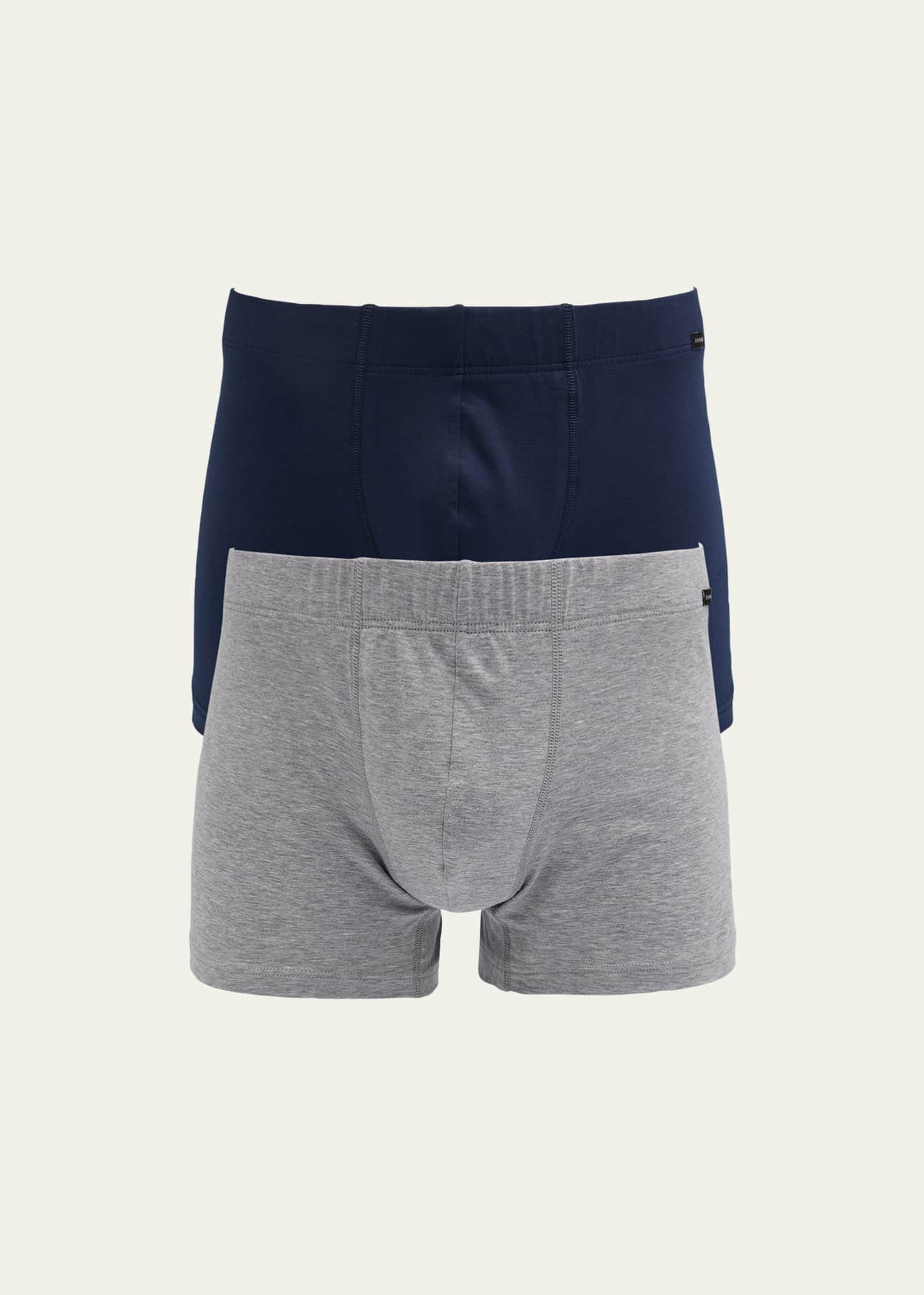 Hanro Men's 2-Pack Cotton Essentials Boxer Briefs - Bergdorf Goodman