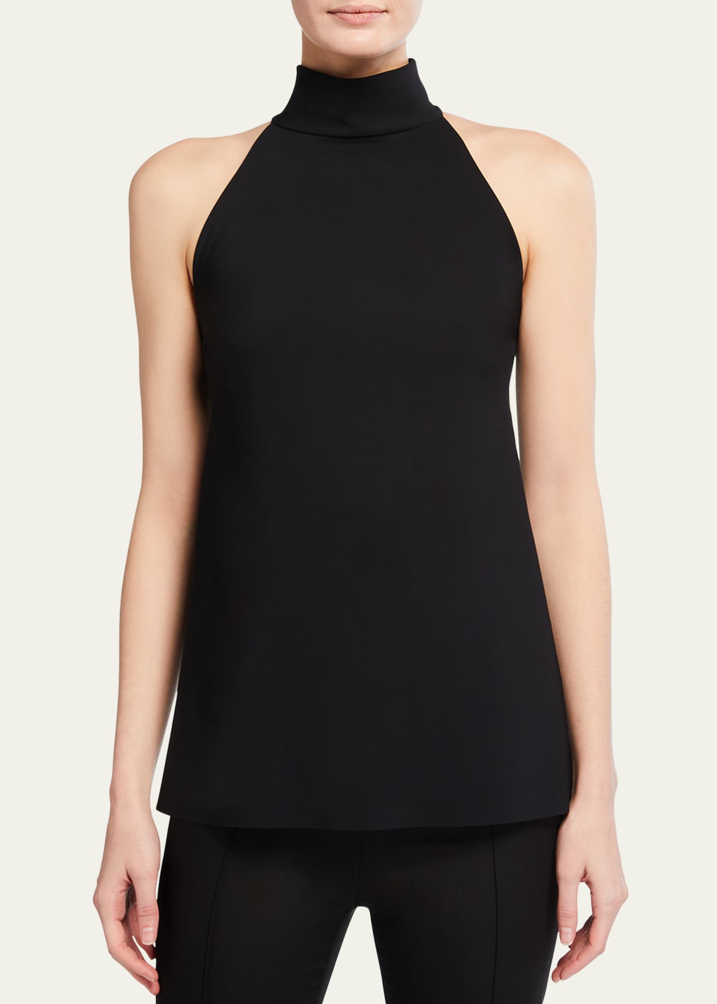 Chiara Boni La Petite Robe Tiffy Solid Halter Top - Bergdorf Goodman