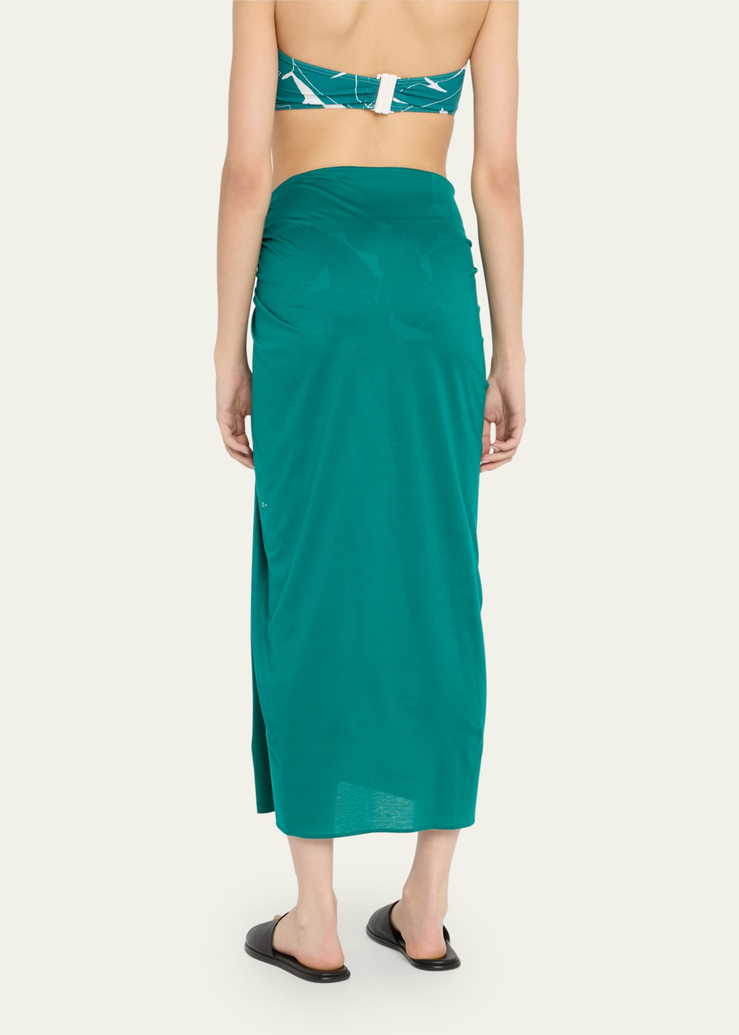 Eres Peplum Long Sarong with Belt - Bergdorf Goodman
