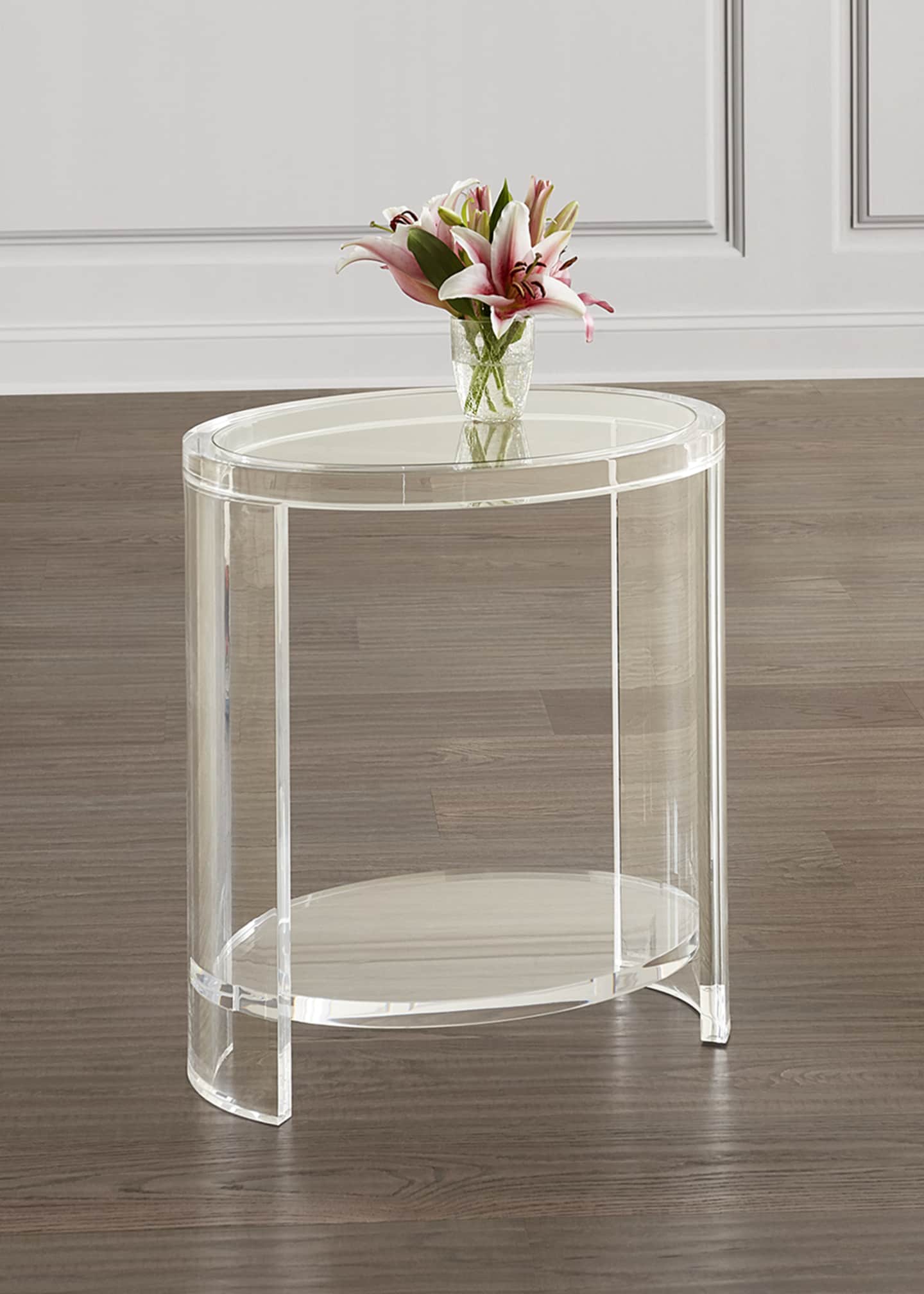 Interlude Home Marcel Acrylic Side Table - Bergdorf Goodman