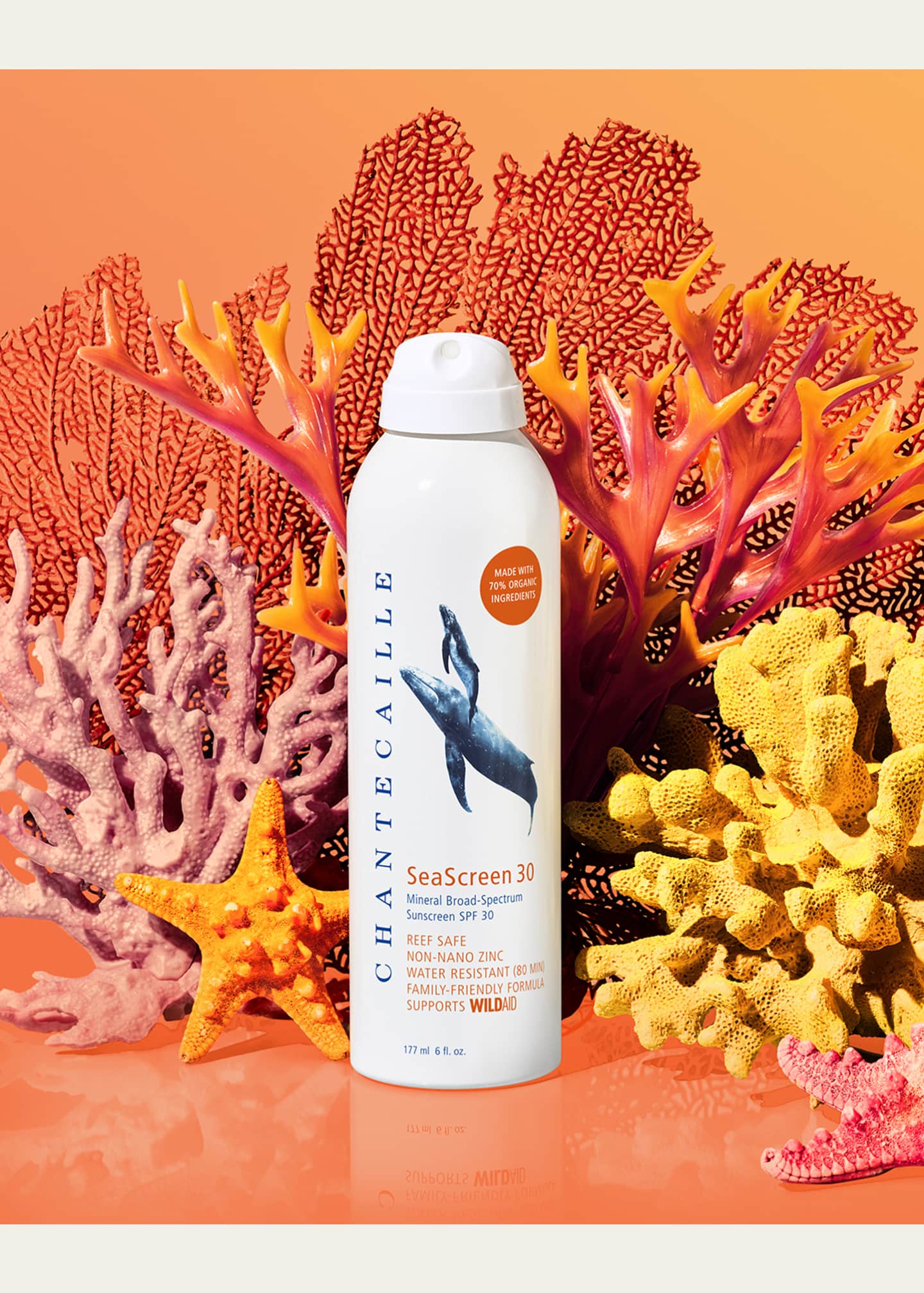 Chantecaille Seascreen 30: Mineral Broad-Spectrum Sunscreen SPF 30, 6 ...