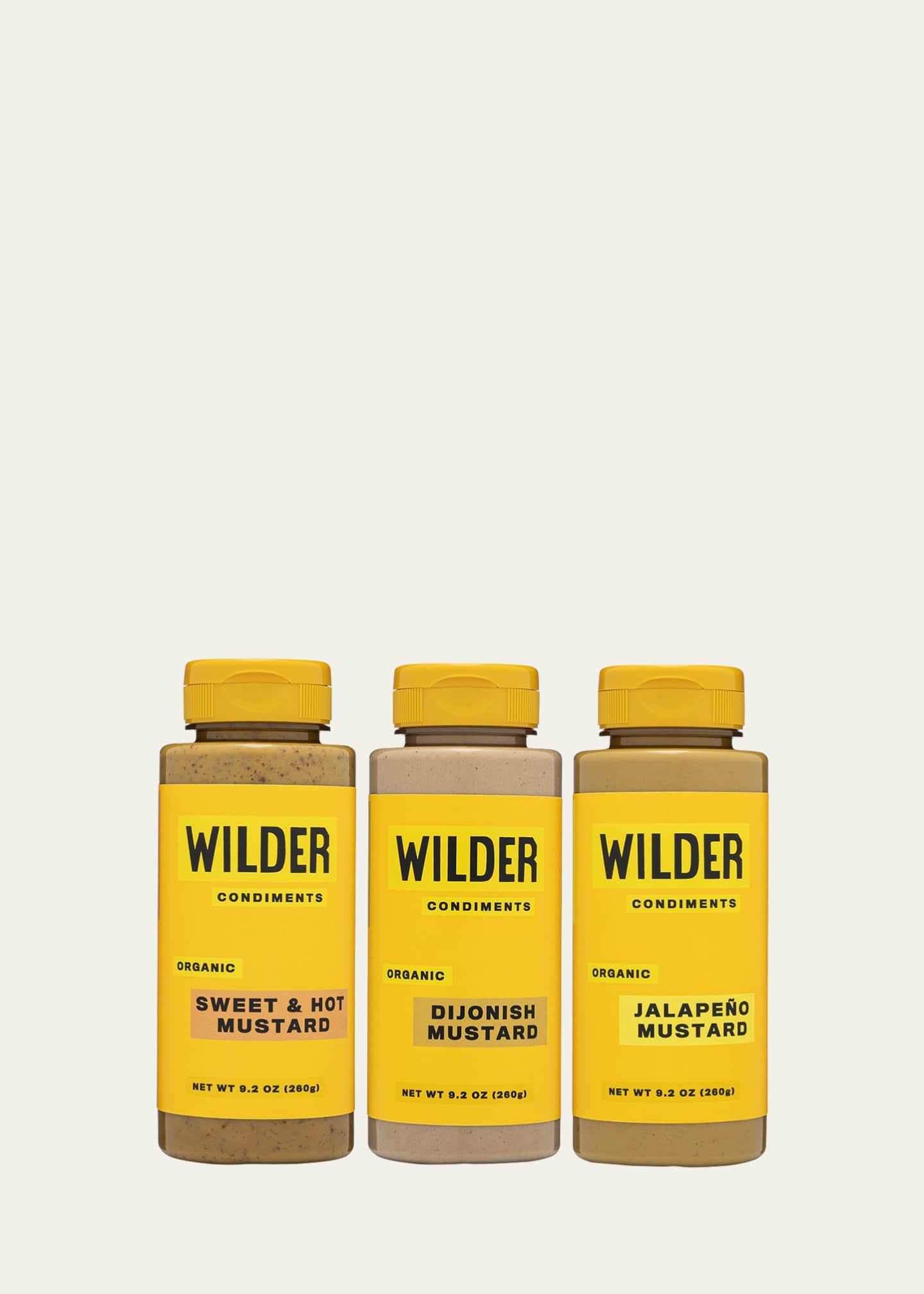 Wilder Condiments Organic Mustard Trio - Bergdorf Goodman