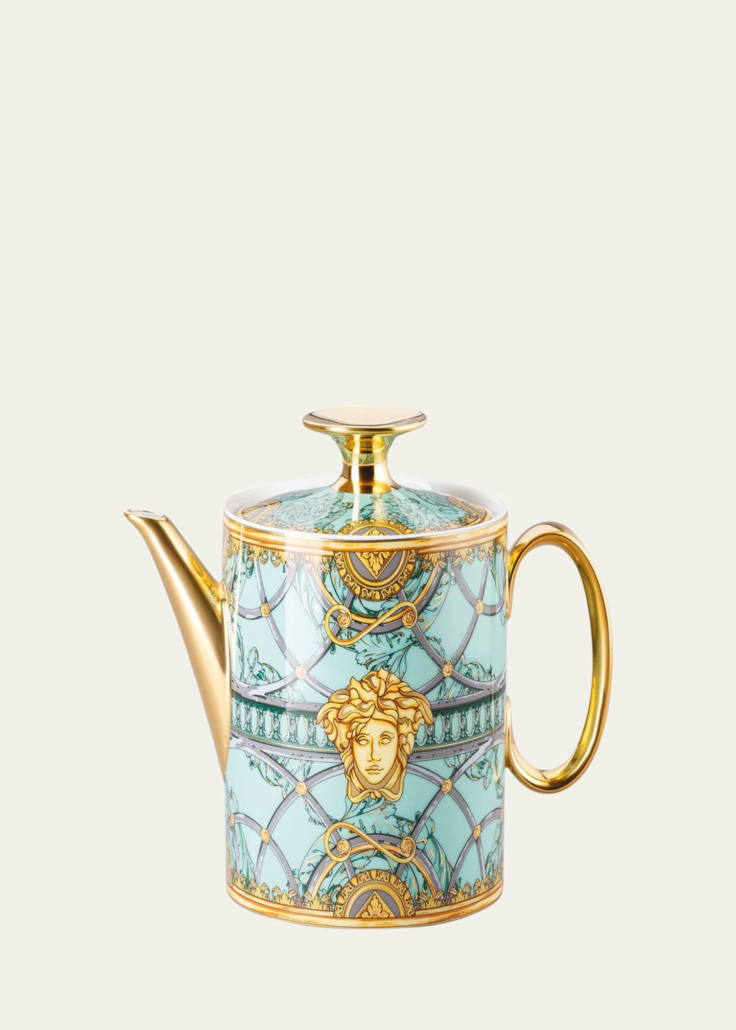 Versace Scalla Palazzo Verde Teapot - Bergdorf Goodman
