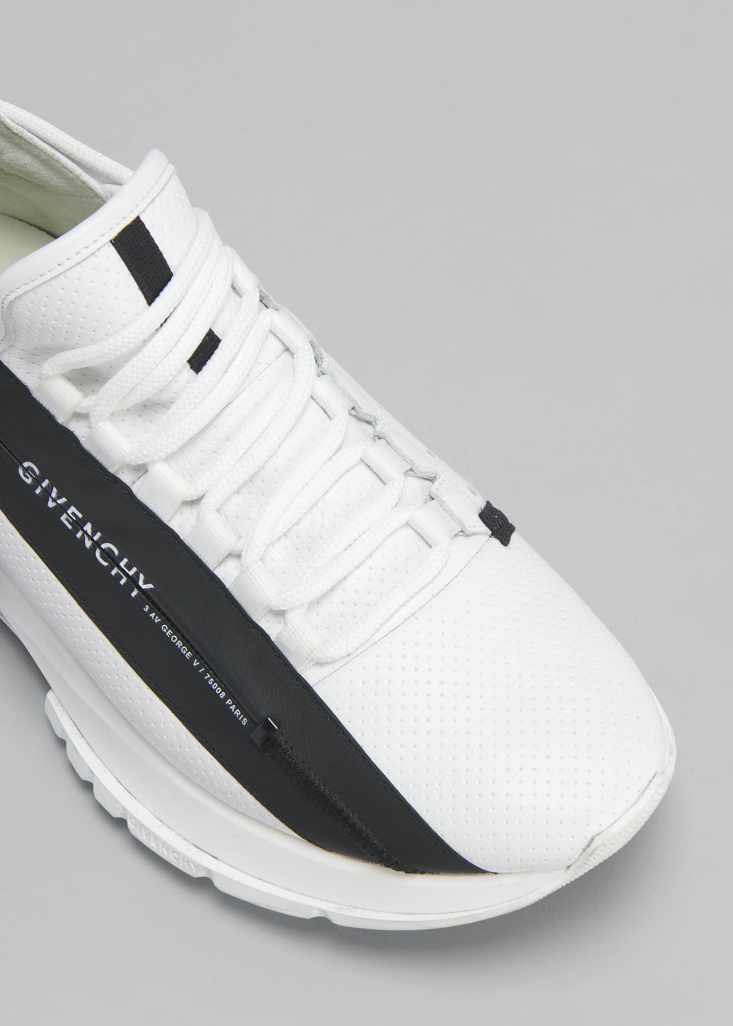 Givenchy Spectre Logo Zip Runner Sneakers - Bergdorf Goodman