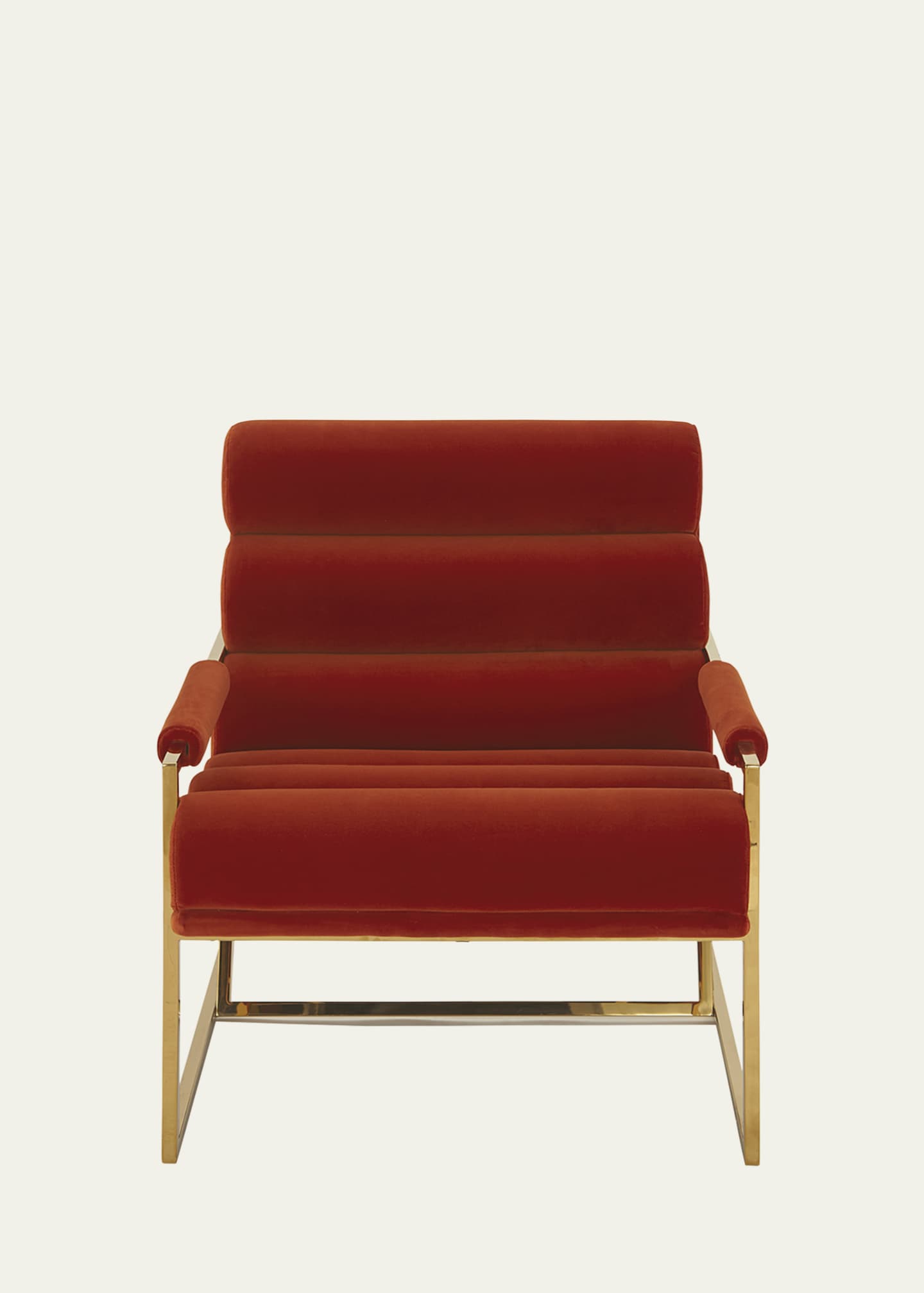Jonathan Adler Channeled Goldfinger Lounge Chair - Bergdorf Goodman