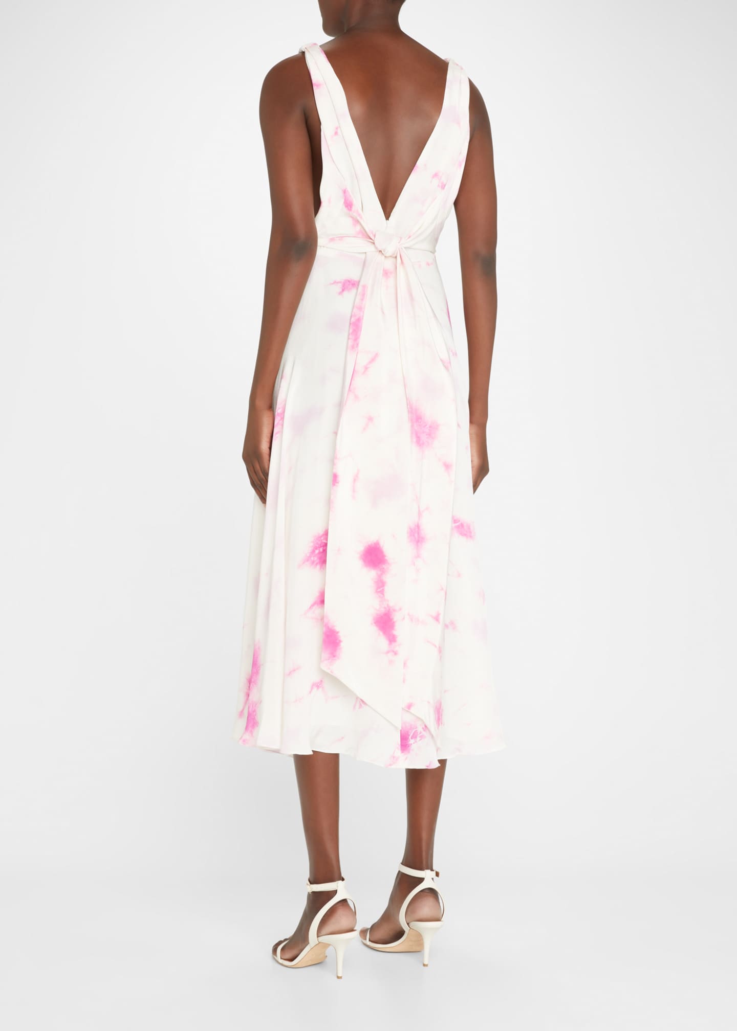 Azeeza Cirrus High-Slit Wrapped Cocktail Dress - Bergdorf Goodman