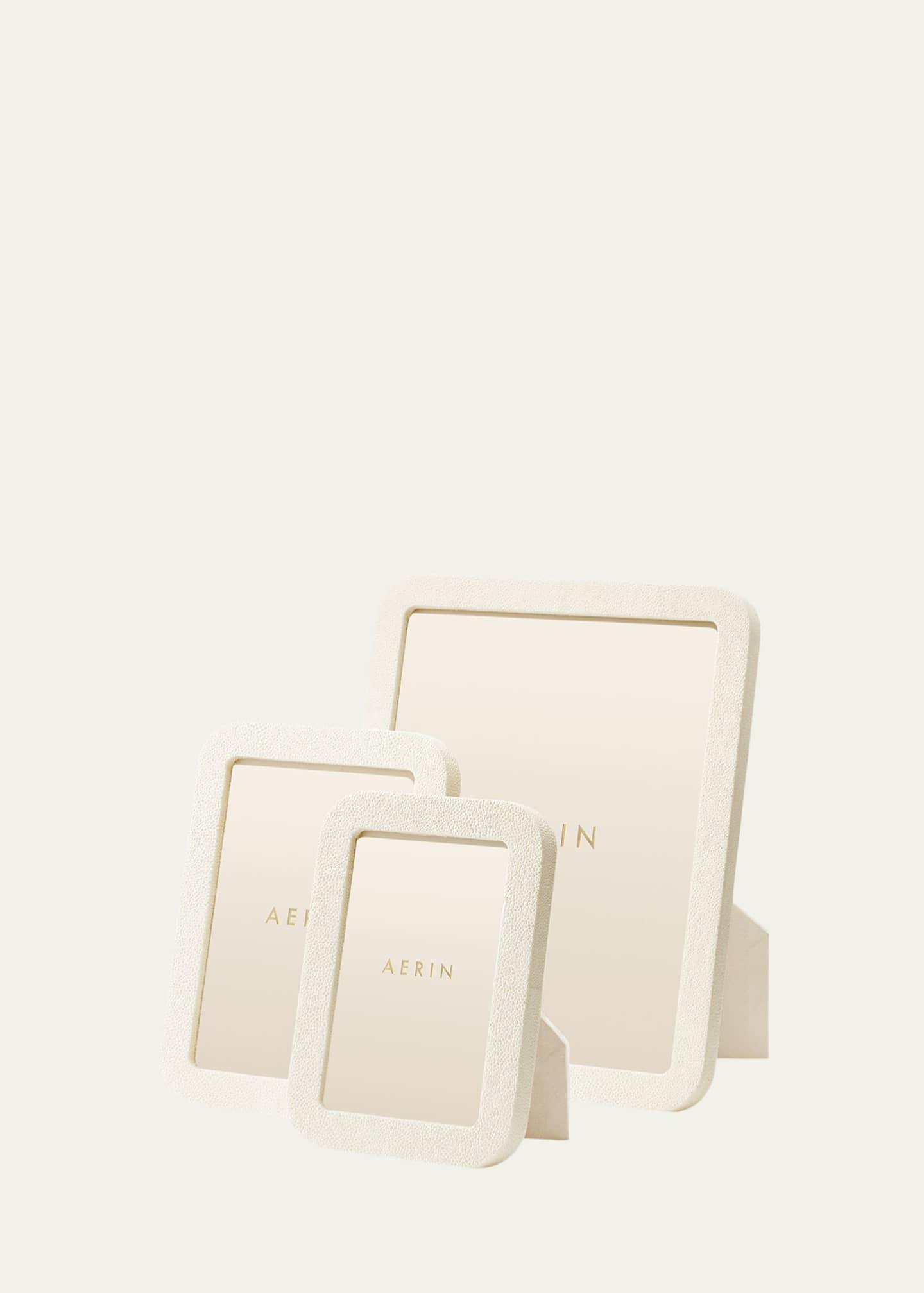 AERIN Modern Faux Shagreen Frame, 4" x 6" - Bergdorf Goodman