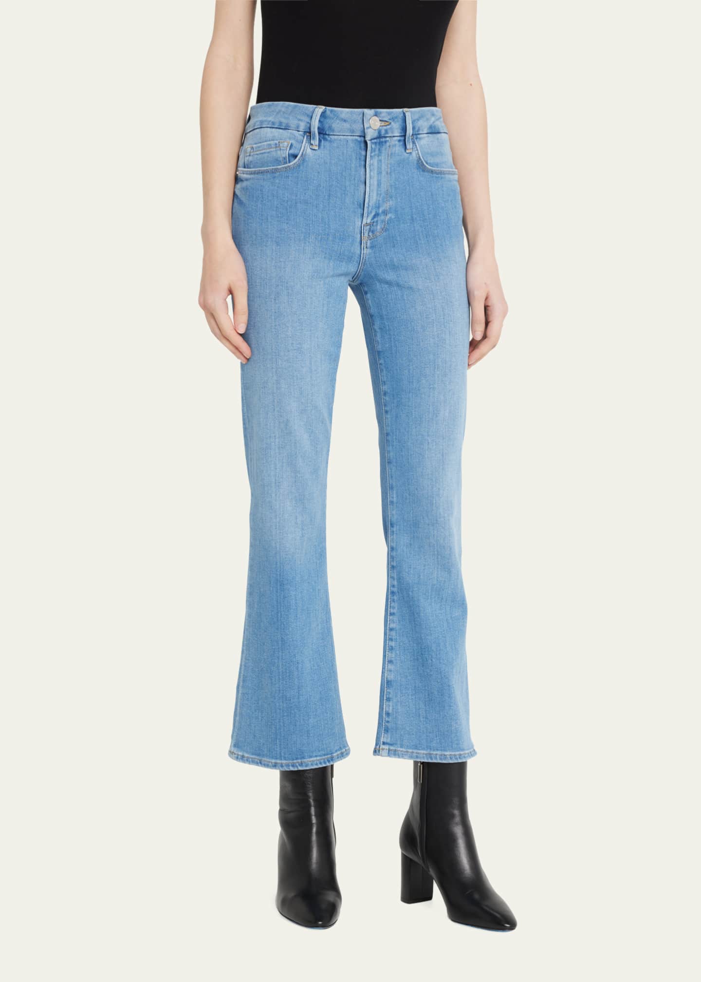 FRAME Le Crop Mini Boot Jeans - Bergdorf Goodman