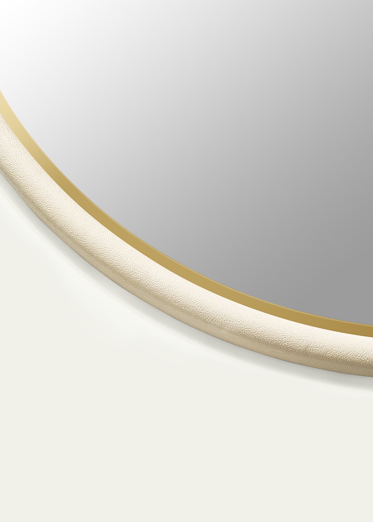 AERIN Faux Shagreen Wall Mirror - Bergdorf Goodman