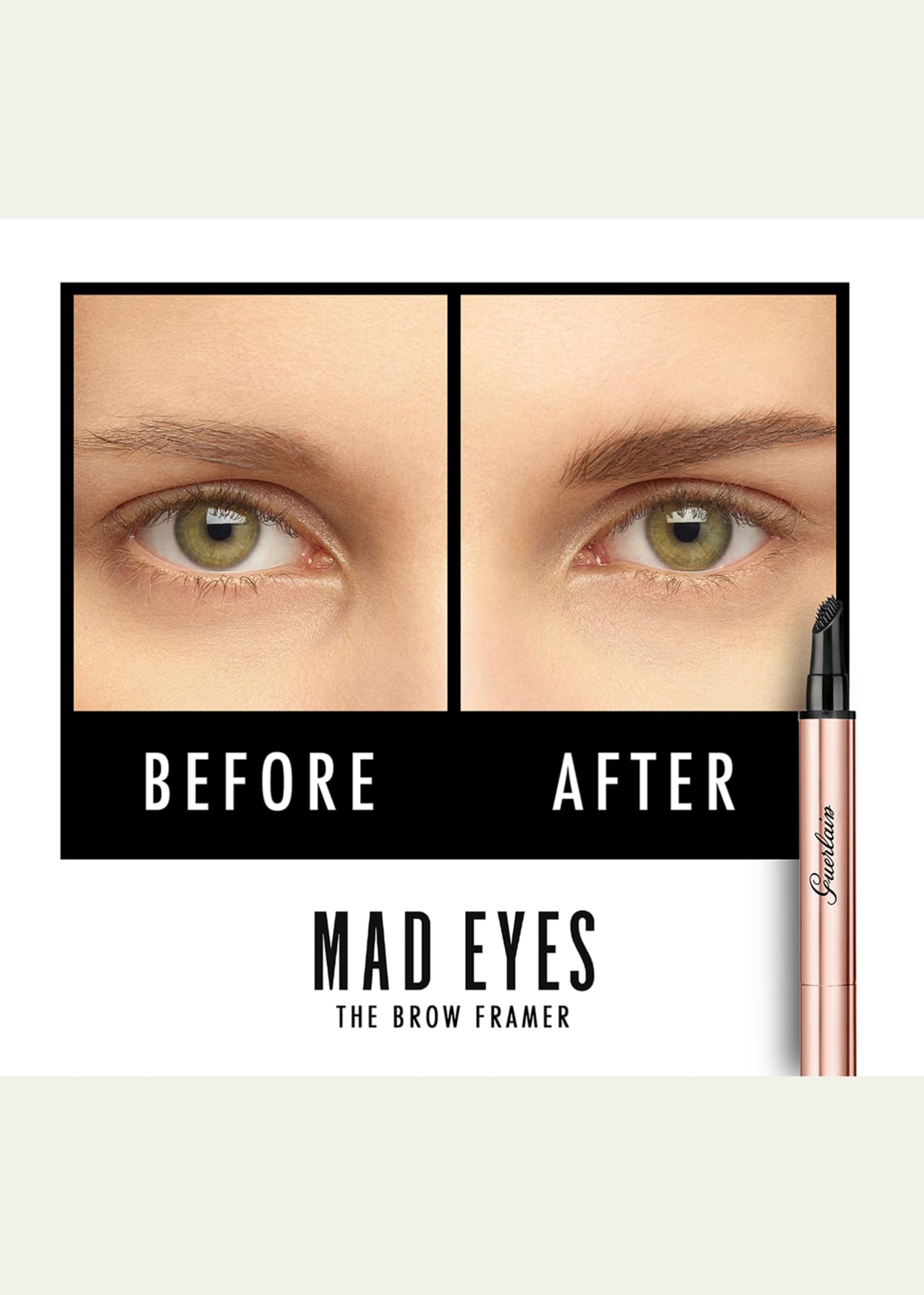 Guerlain Mad Eyes Brow Framer Natural Volume Fiber Brow Gel - Bergdorf ...