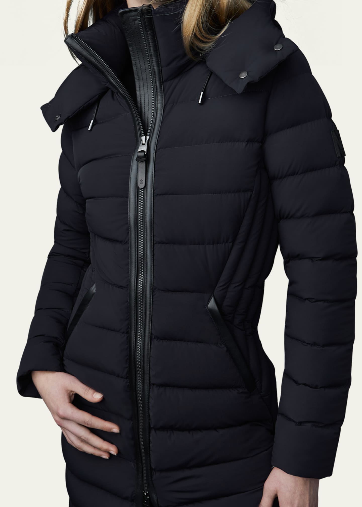 Mackage Farren Detachable-Hood Lightweight Down Coat - Bergdorf Goodman
