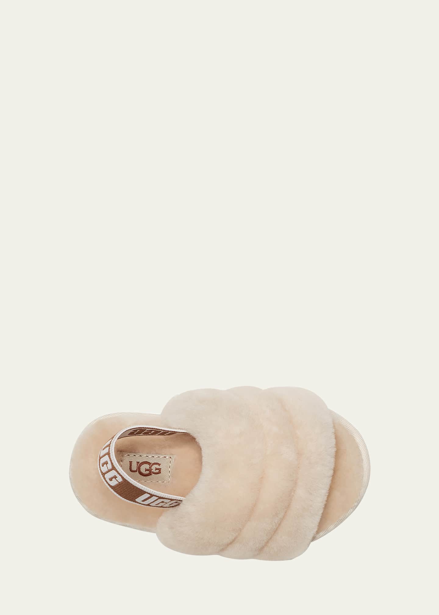 UGG Girl's Fluff Yeah Shearling Slides, Baby/Toddlers - Bergdorf Goodman
