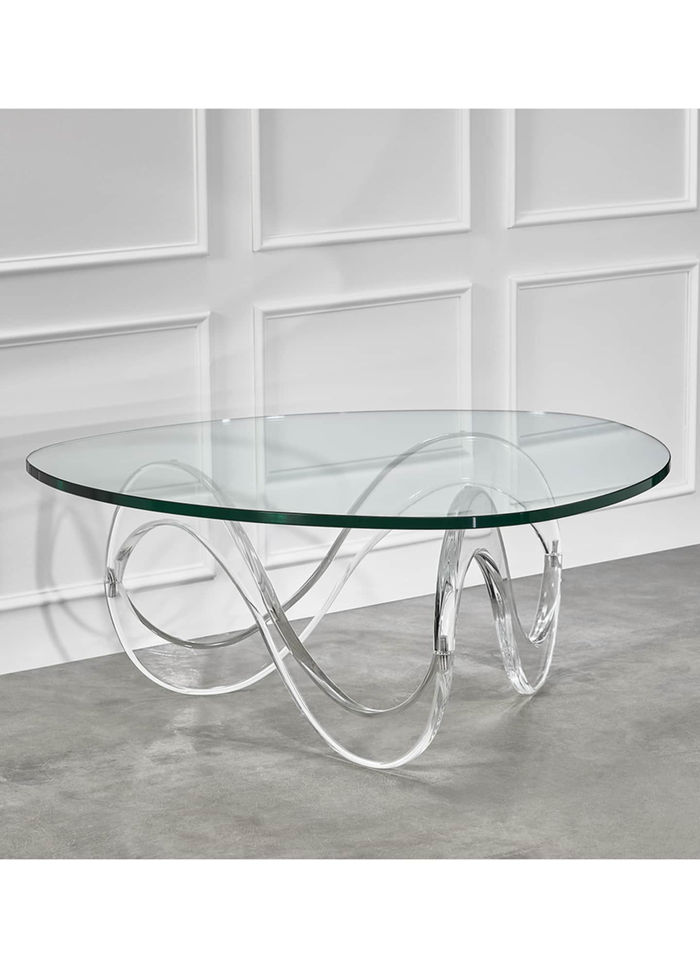 Interlude Home Westin Wave Cocktail Table - Bergdorf Goodman