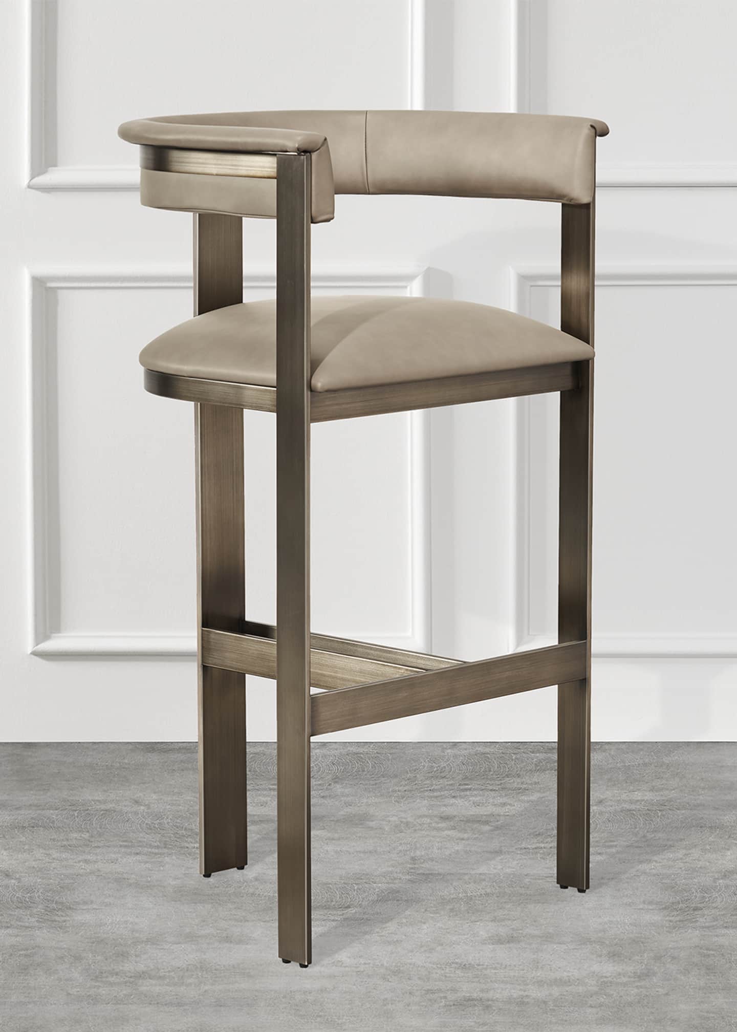 Interlude Home Darcy Bar Stool, 30" - Bergdorf Goodman