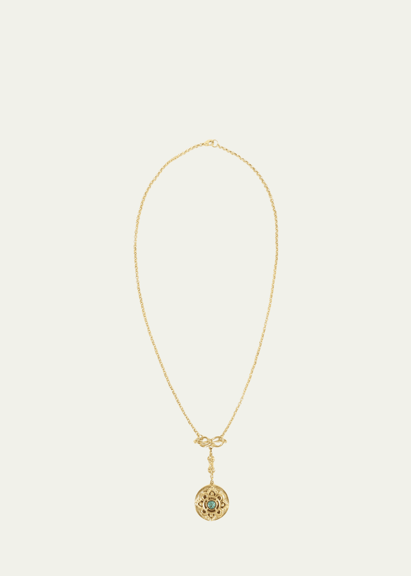 Ben-Amun Chain and Locket Necklace - Bergdorf Goodman