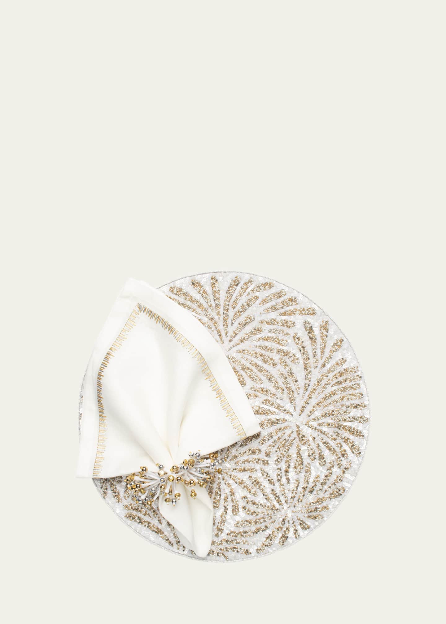 Kim Seybert Jardin Linen Napkin - Bergdorf Goodman