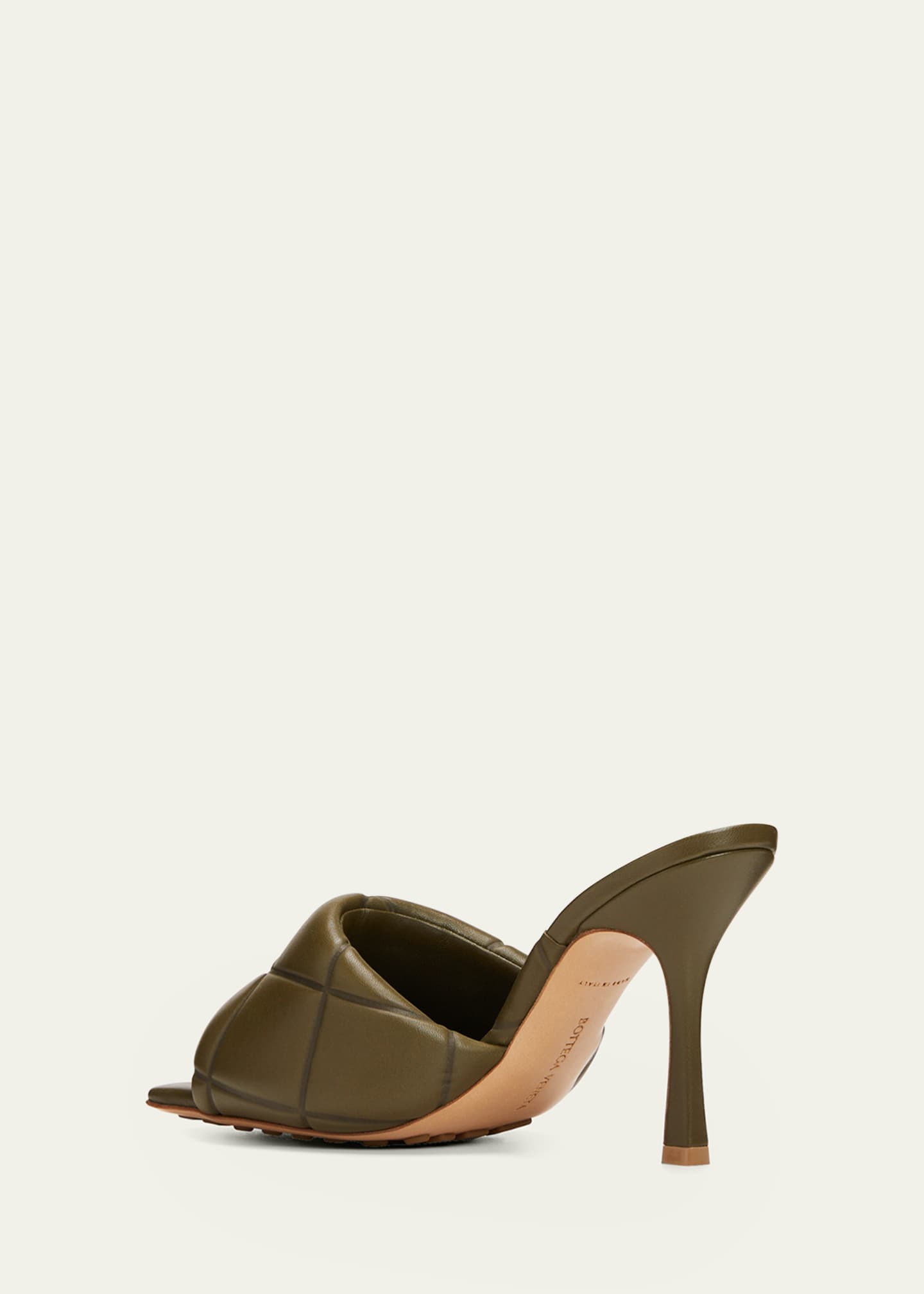 Bottega Veneta The Rubber Lido High-Heel Sandals - Bergdorf Goodman