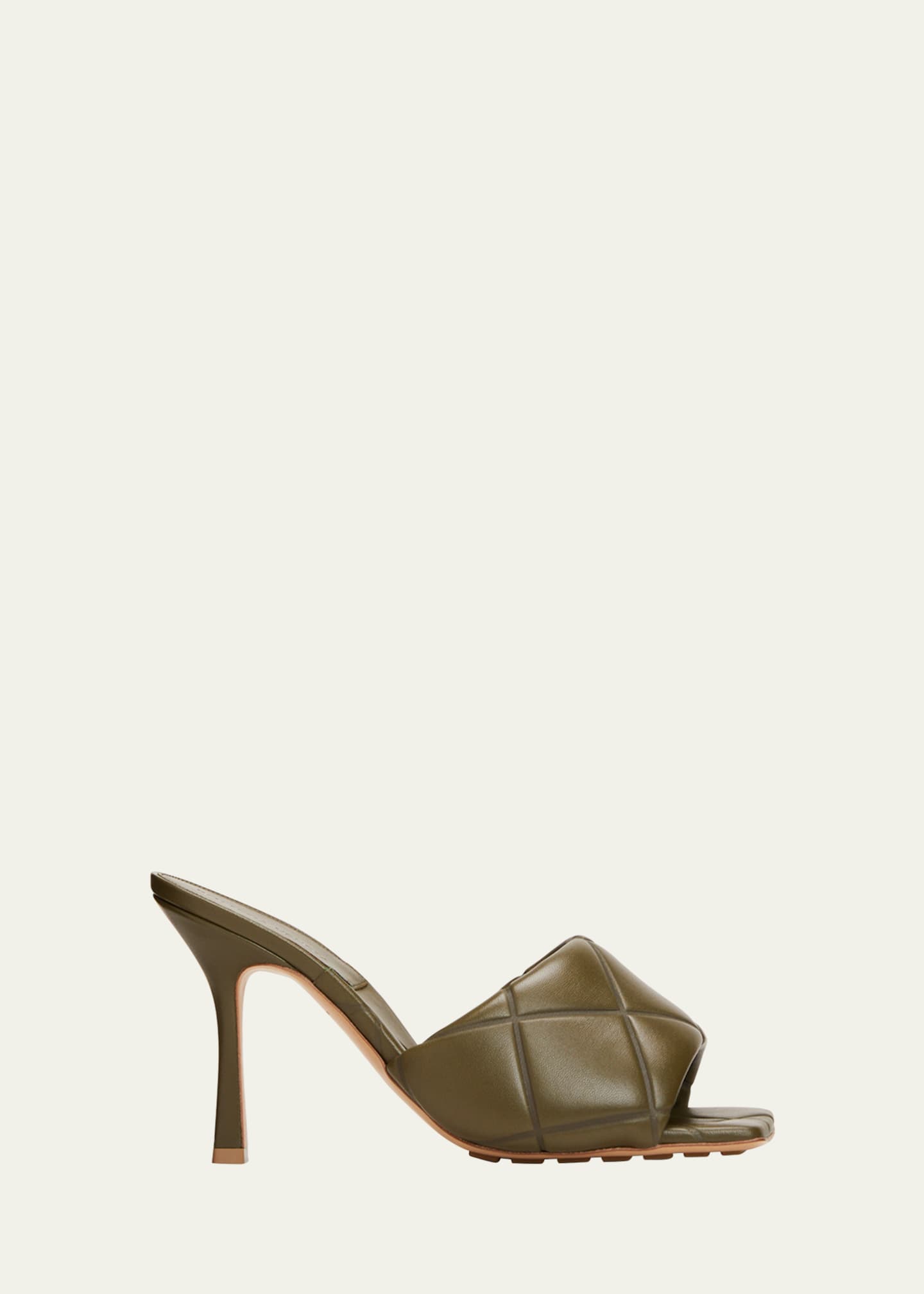 Bottega Veneta The Rubber Lido High-Heel Sandals - Bergdorf Goodman