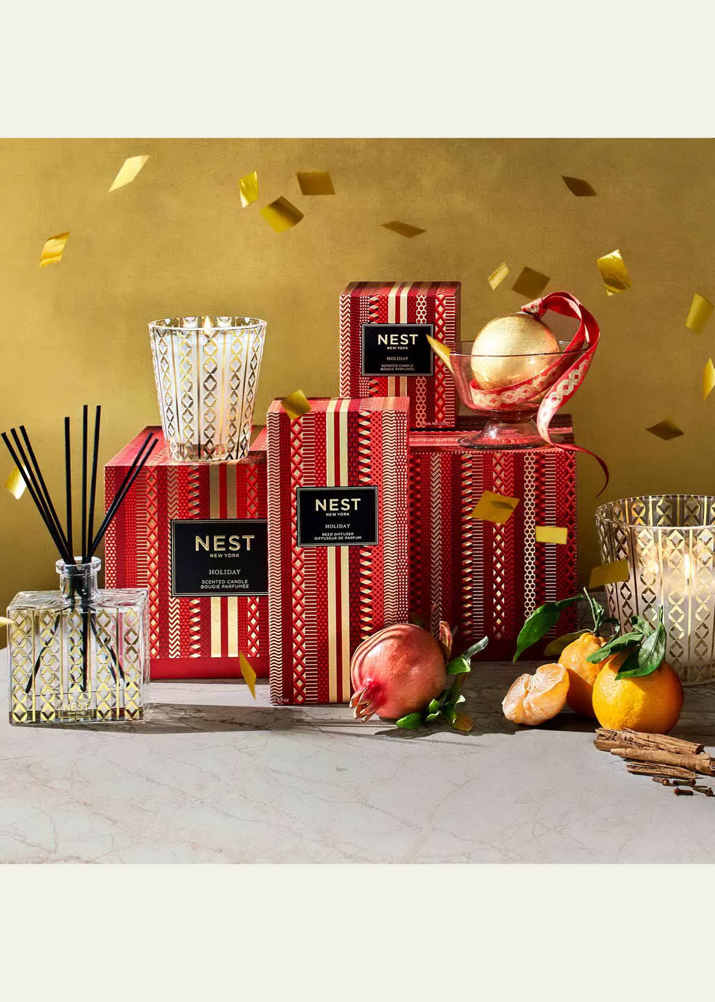 Holiday Nest Candles On Sale