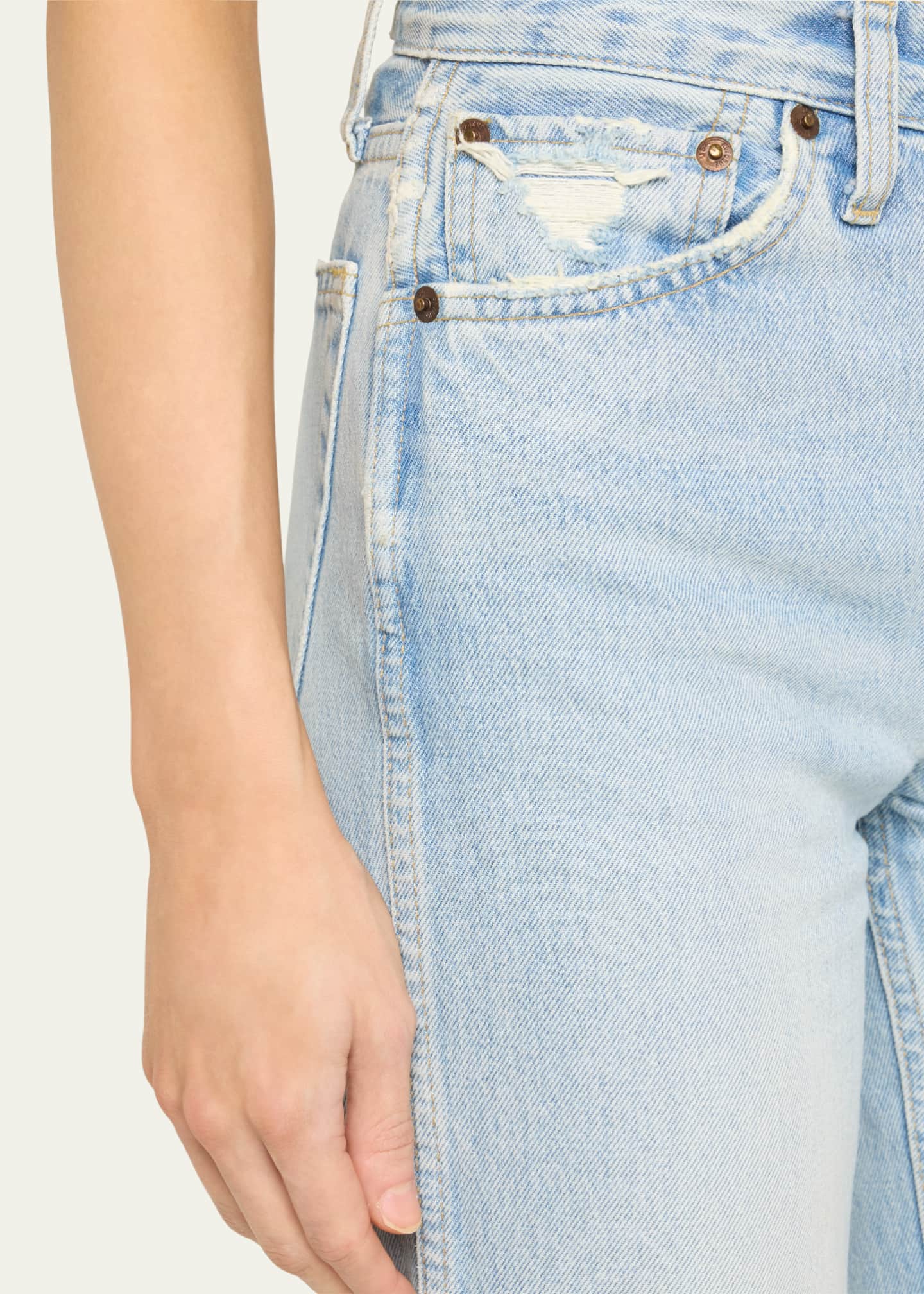 RE/DONE 90s High-Rise Loose Straight Jeans - Bergdorf Goodman