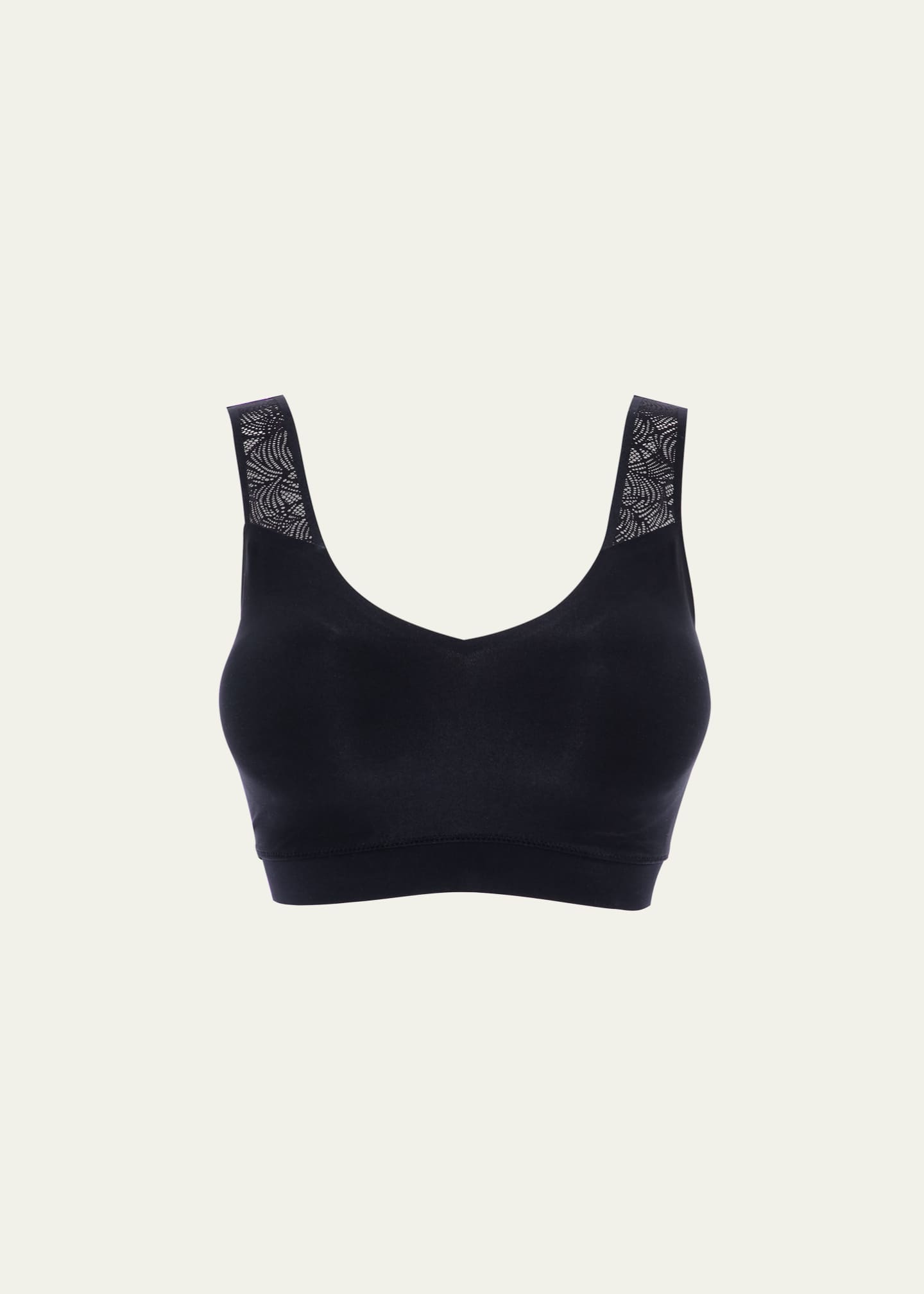 Chantelle Soft Stretch Padded Lace-Back Bralette - Bergdorf Goodman