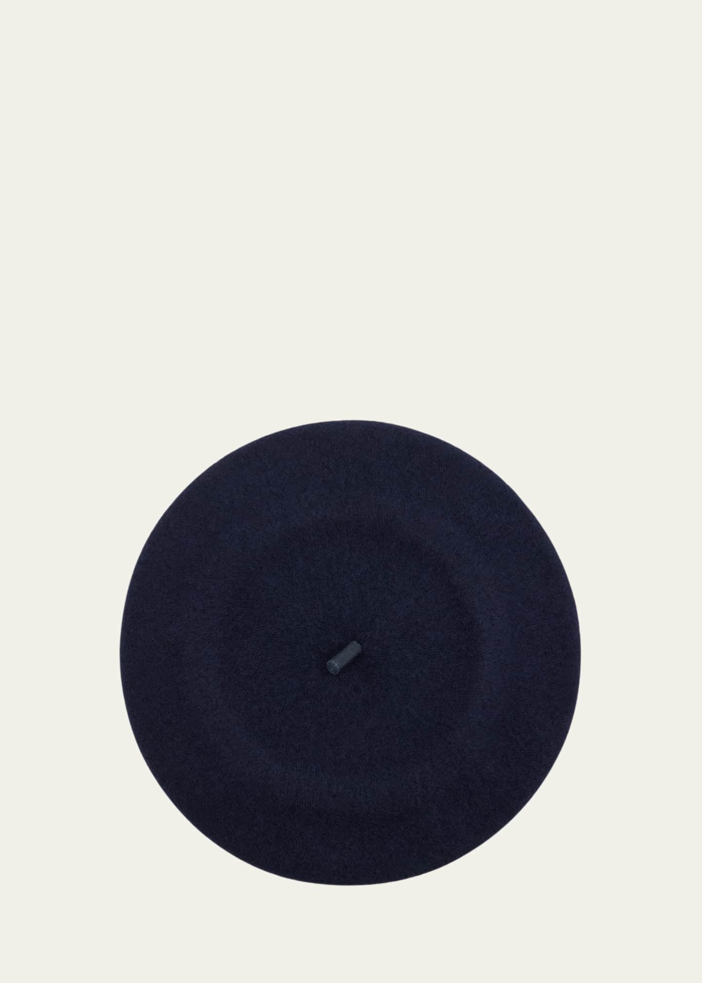 Lola Hats Cigarette Wool-Blend Beret Hat - Bergdorf Goodman