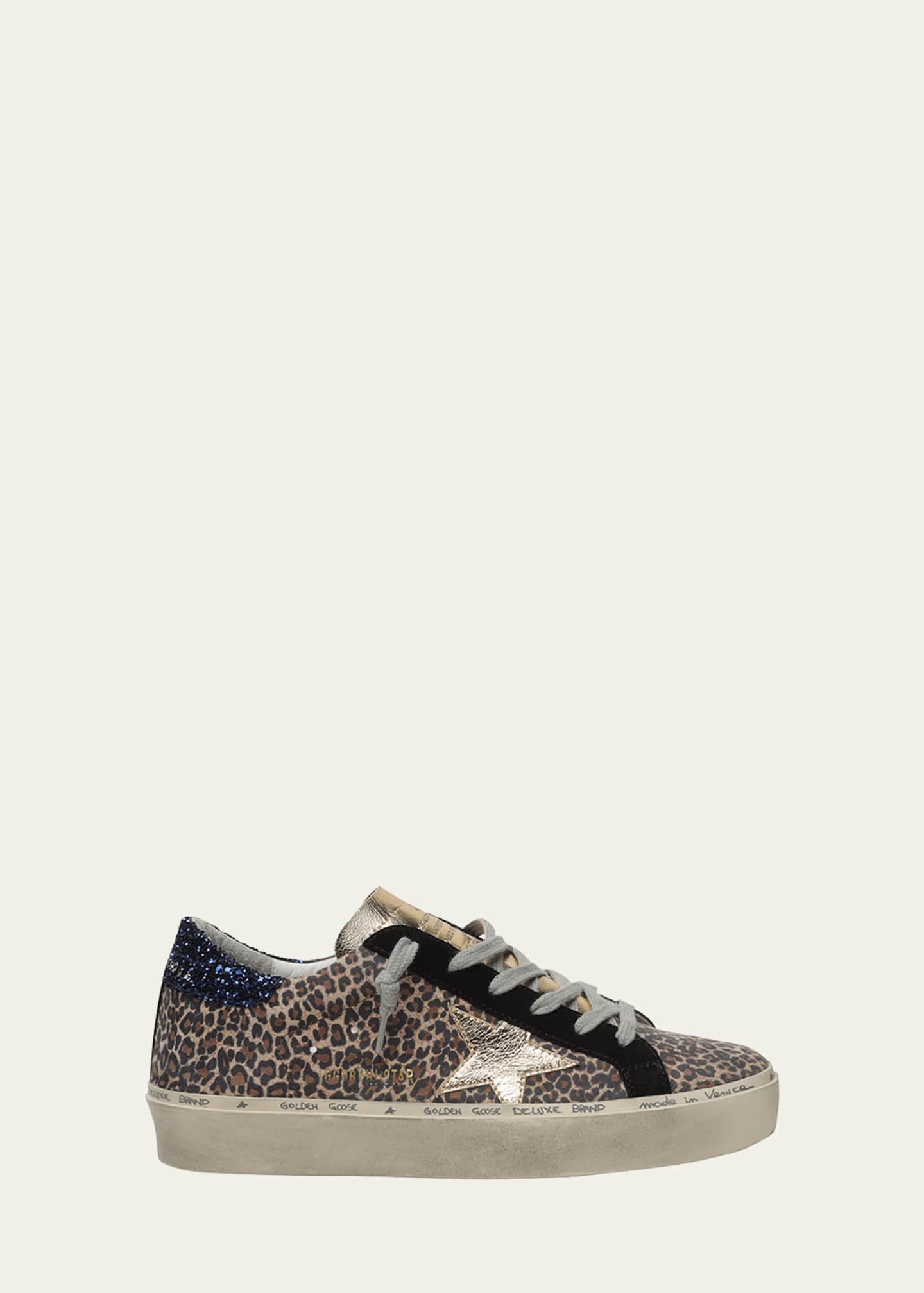 Golden Goose Leopard-Print Suede Sneakers - Bergdorf Goodman