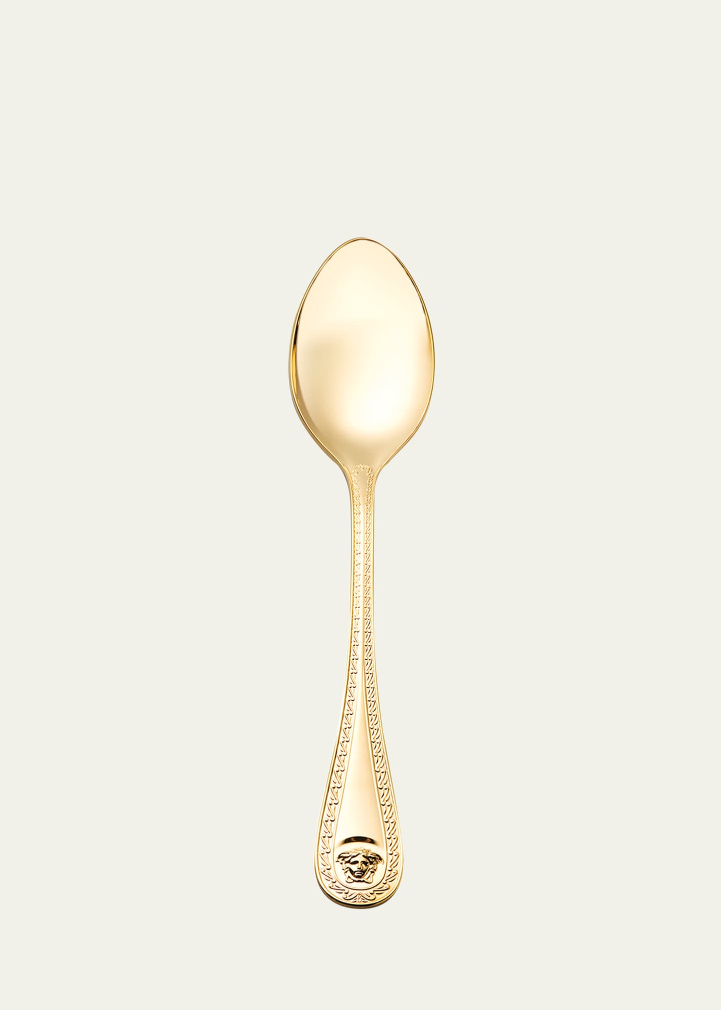 Versace Medusa Gold-Plated Table Spoon - Bergdorf Goodman