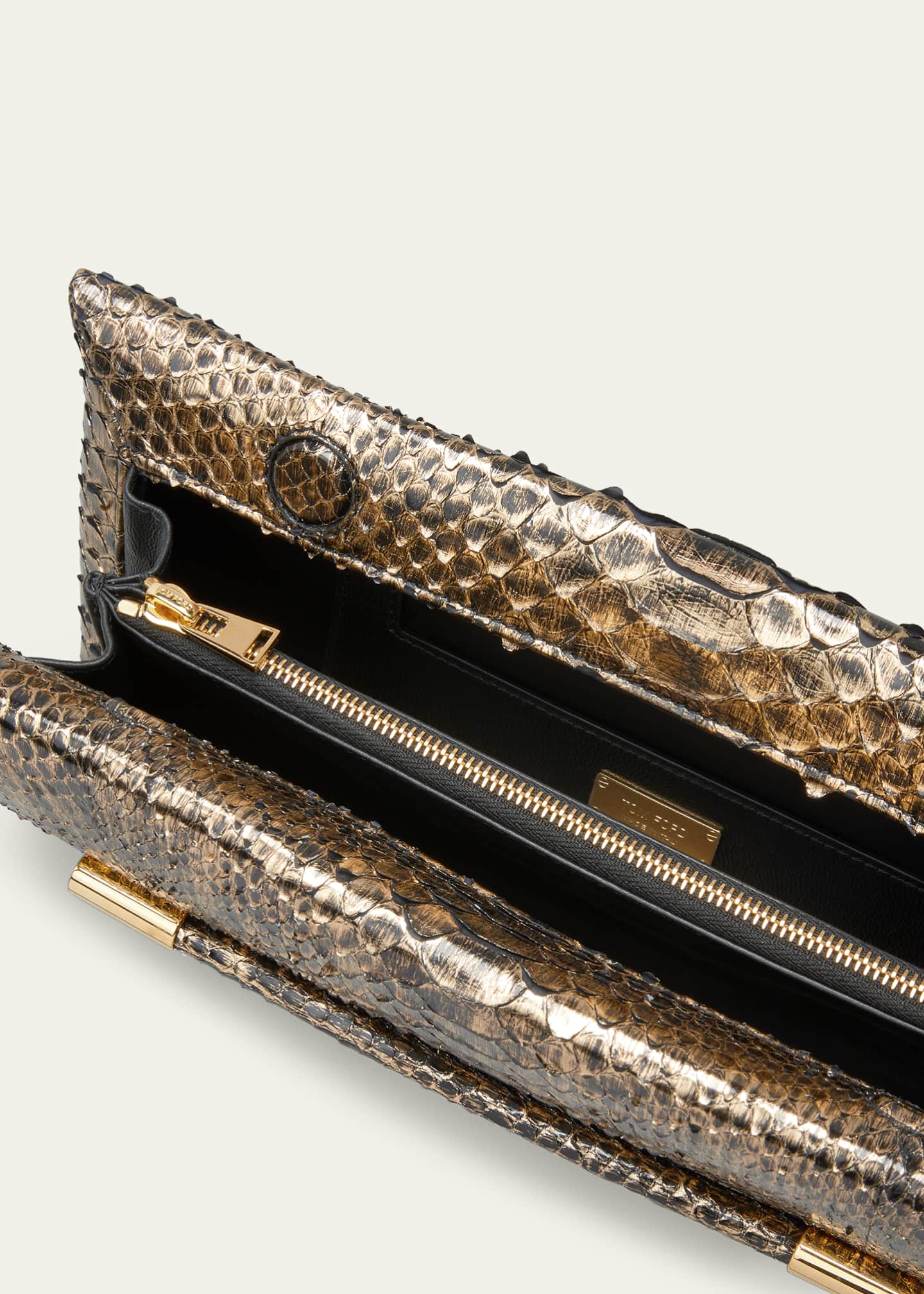 TOM FORD Ava Python Clutch Bag - Bergdorf Goodman