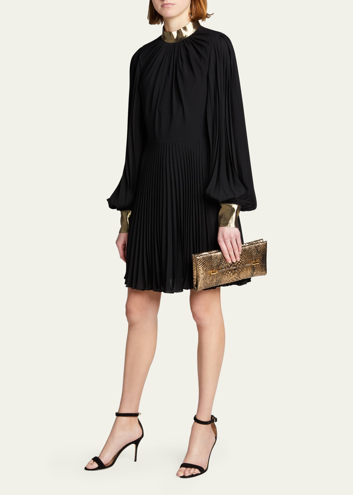 TOM FORD Ava Python Clutch Bag - Bergdorf Goodman