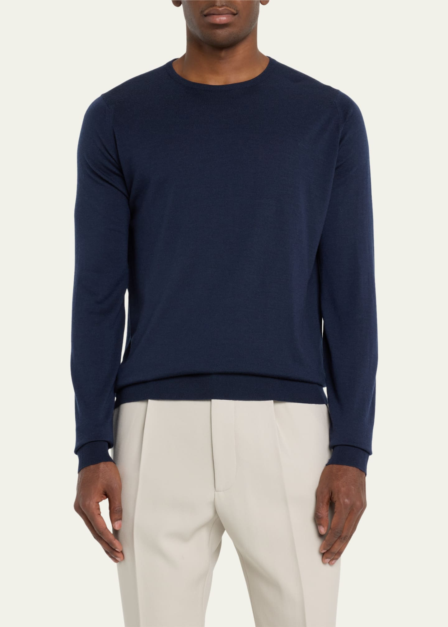 John Smedley Men's Marcus Crew - Bergdorf Goodman