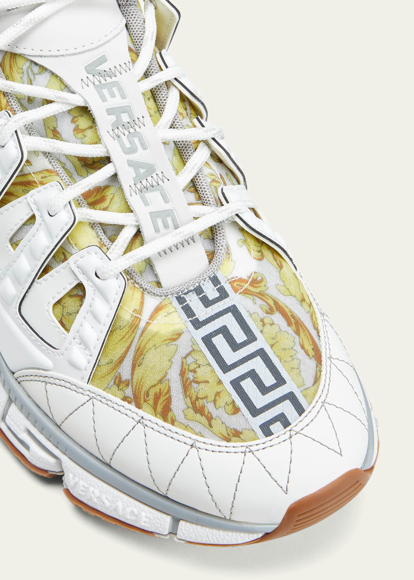 Versace Men's Trigreca Chunky Sneakers - Bergdorf Goodman