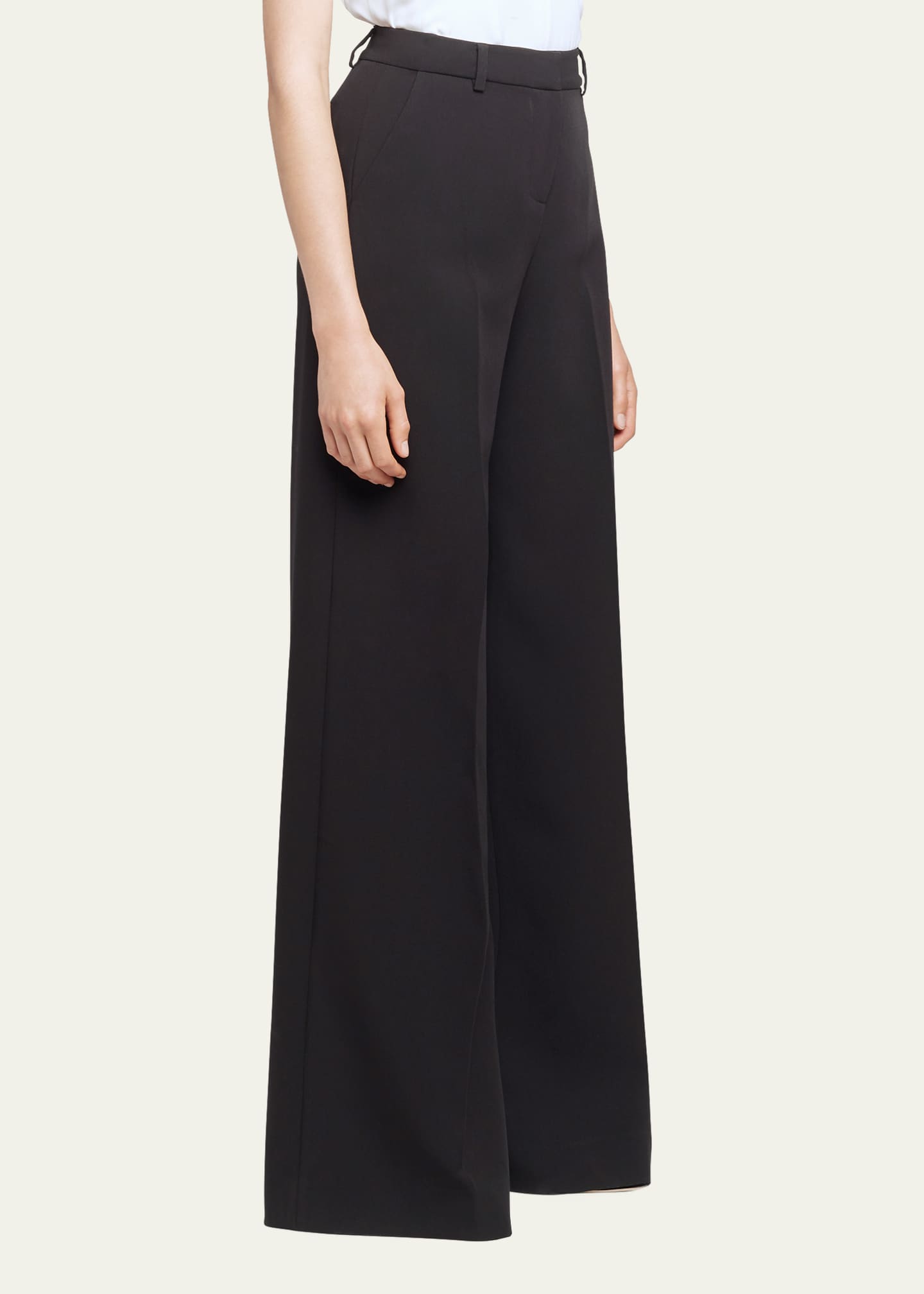 L'Agence Pilar Wide-Leg Pants - Bergdorf Goodman