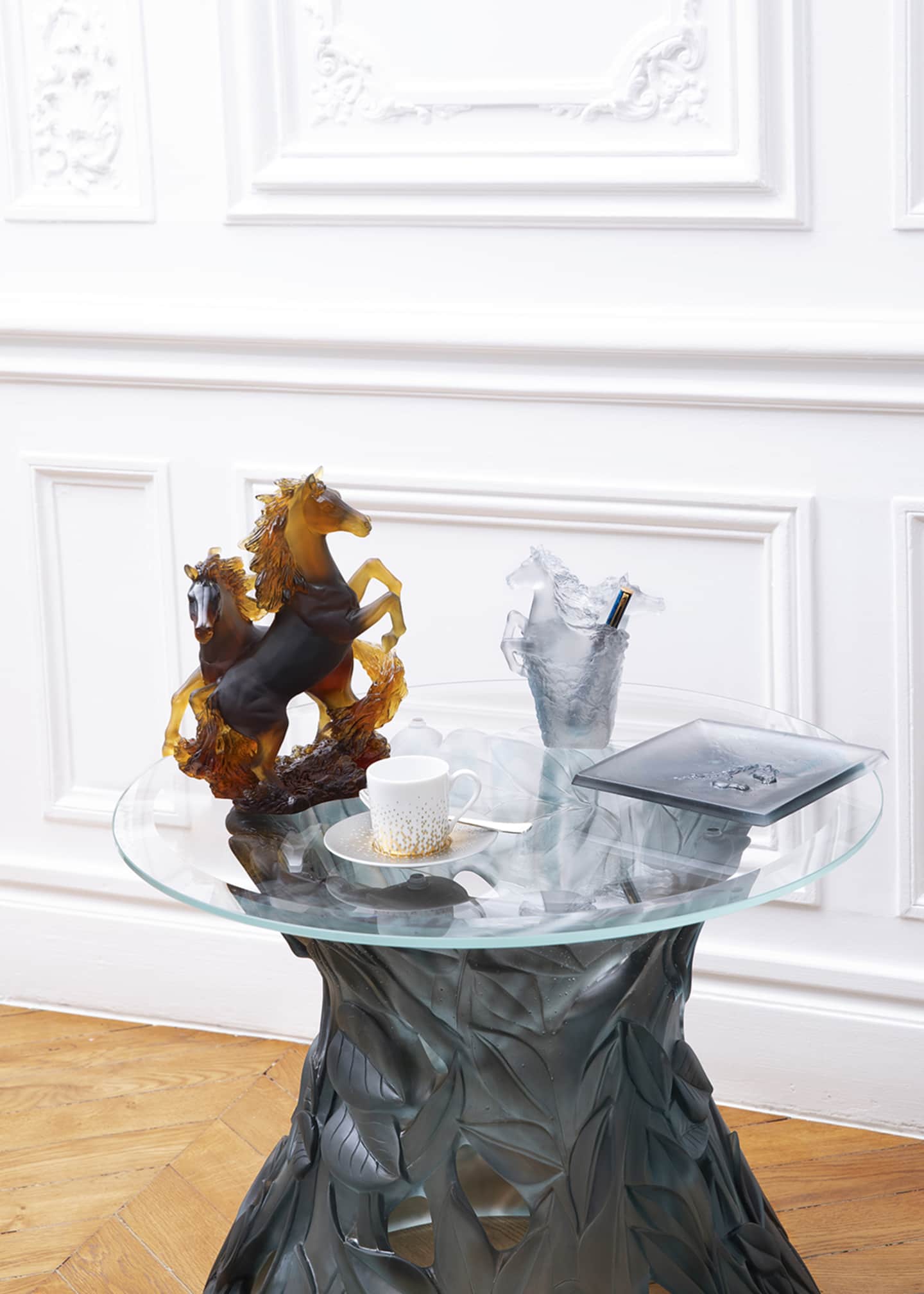 Daum Grey Cavalcade Pencil Holder - Bergdorf Goodman