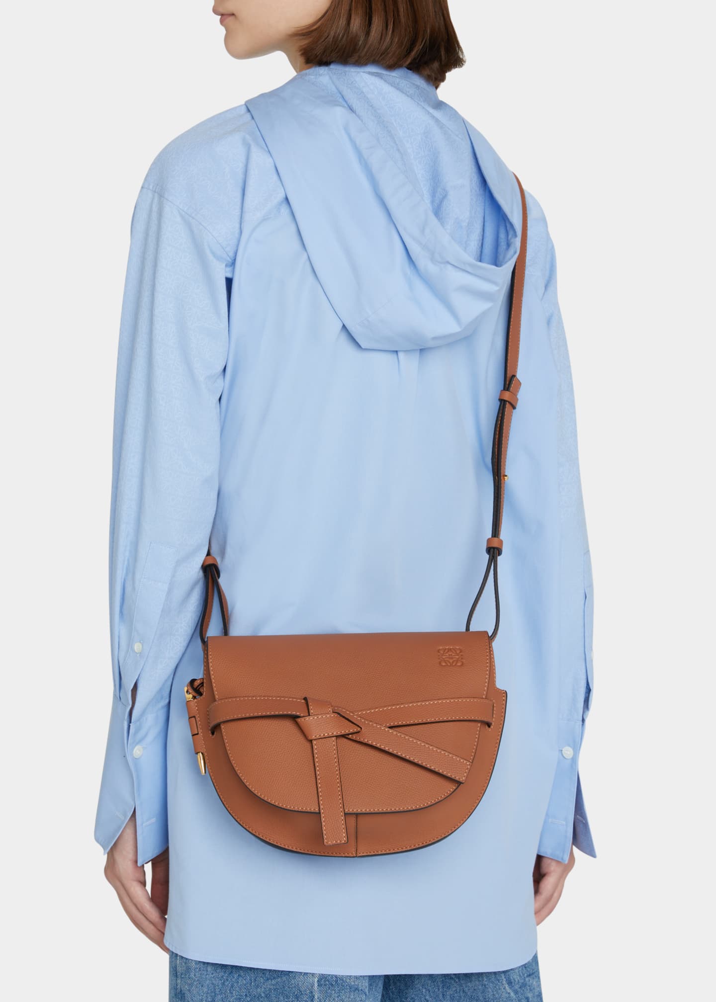 Loewe Gate Small Calf Shoulder Bag - Bergdorf Goodman