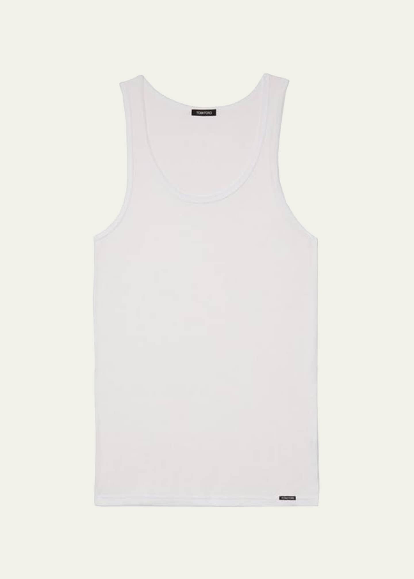 TOM FORD Men's Cotton/Modal Rib Tank - Bergdorf Goodman