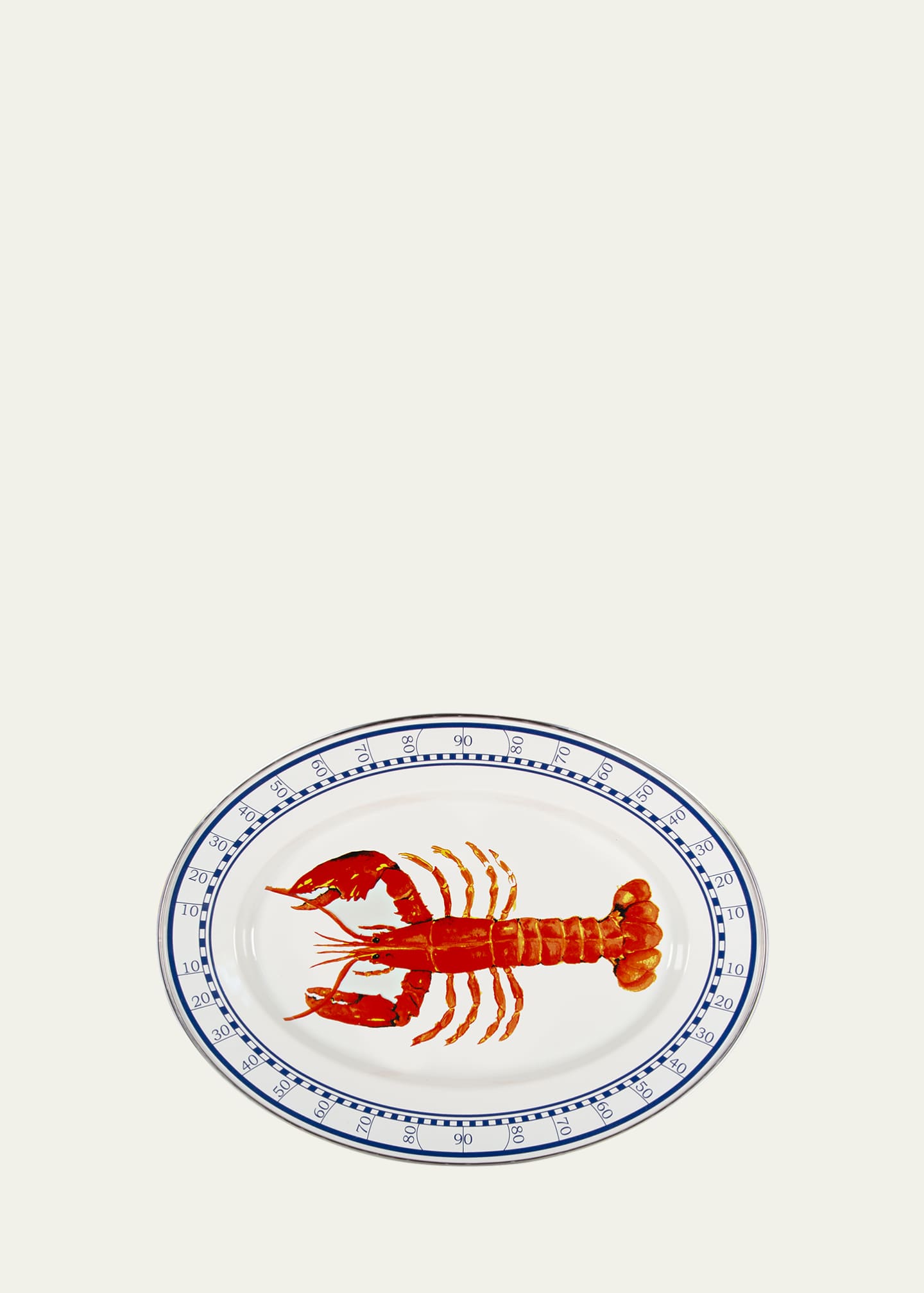 Golden Rabbit Lobster Oval Platter - Bergdorf Goodman