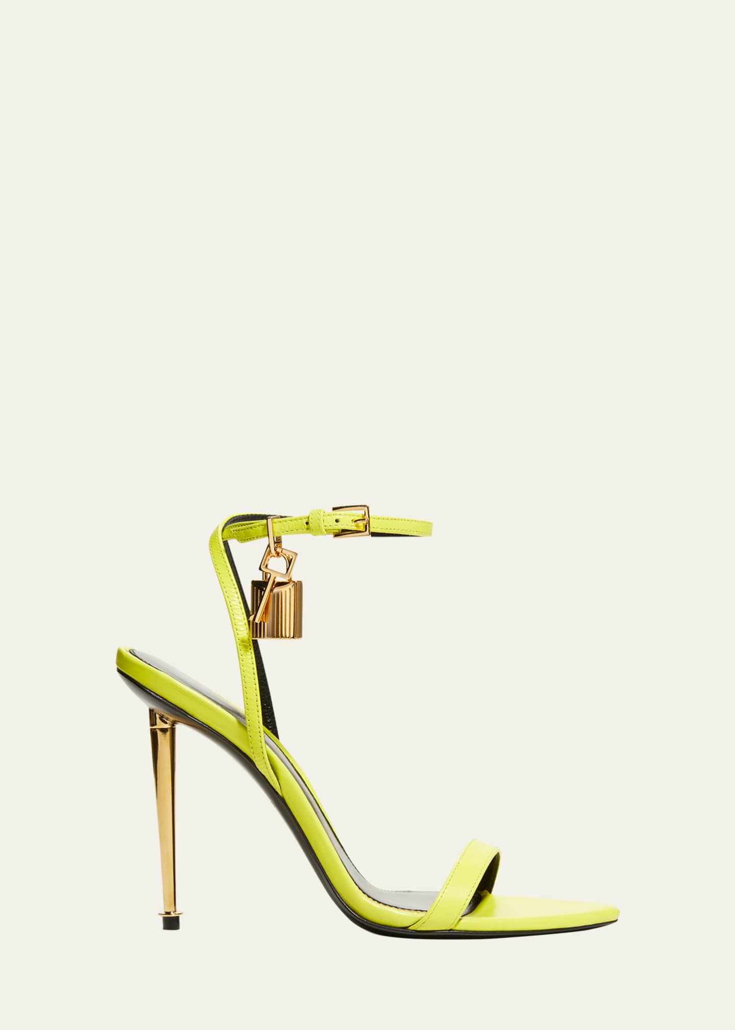 TOM FORD Lock Stiletto Sandals - Bergdorf Goodman