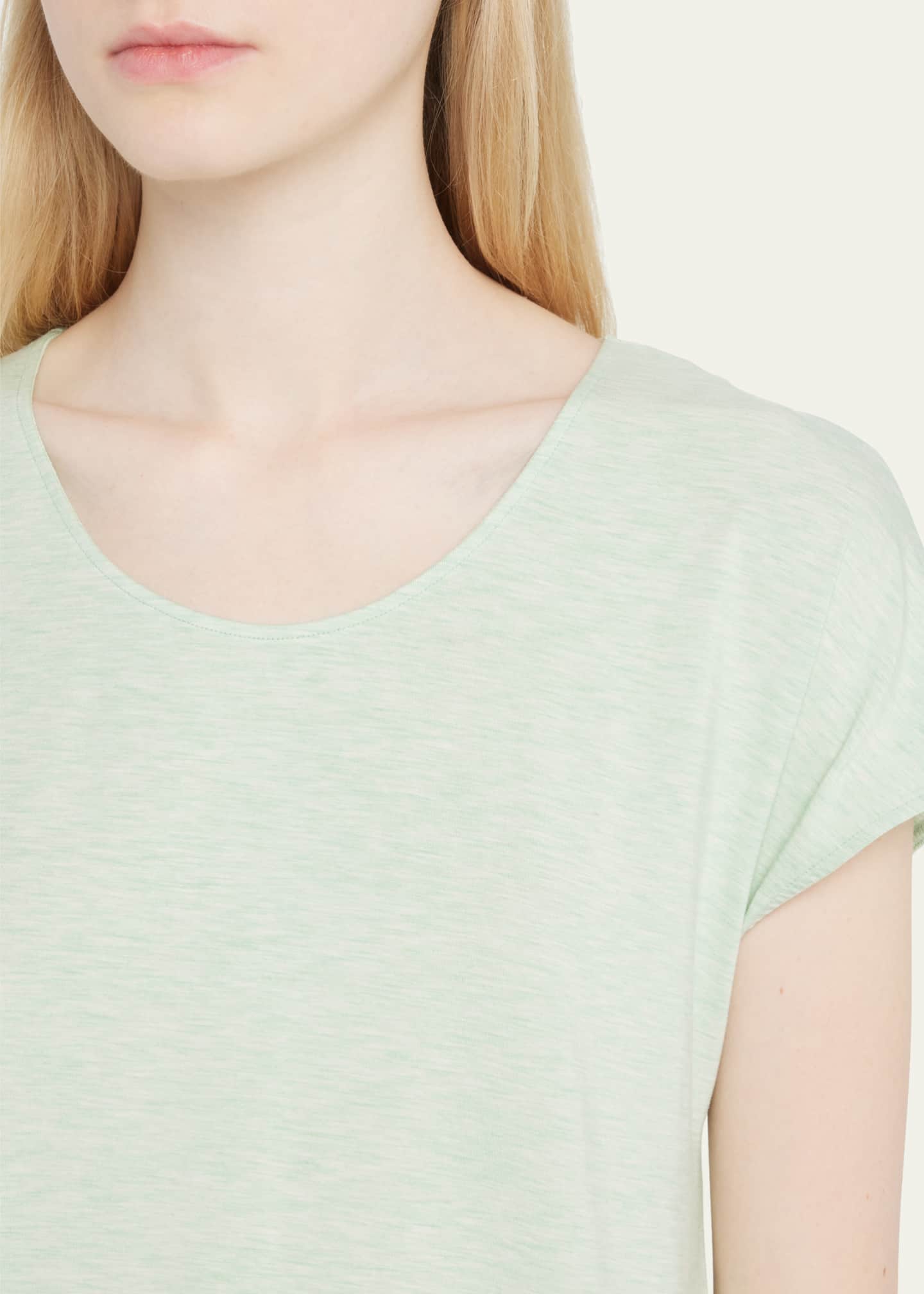 Hanro Natural Elegance Short-Sleeve T-Shirt - Bergdorf Goodman