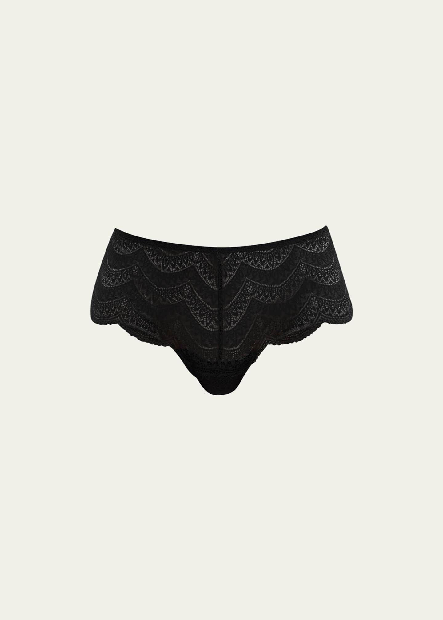 Simone Perele Karma Geometric Lace Boyshorts - Bergdorf Goodman