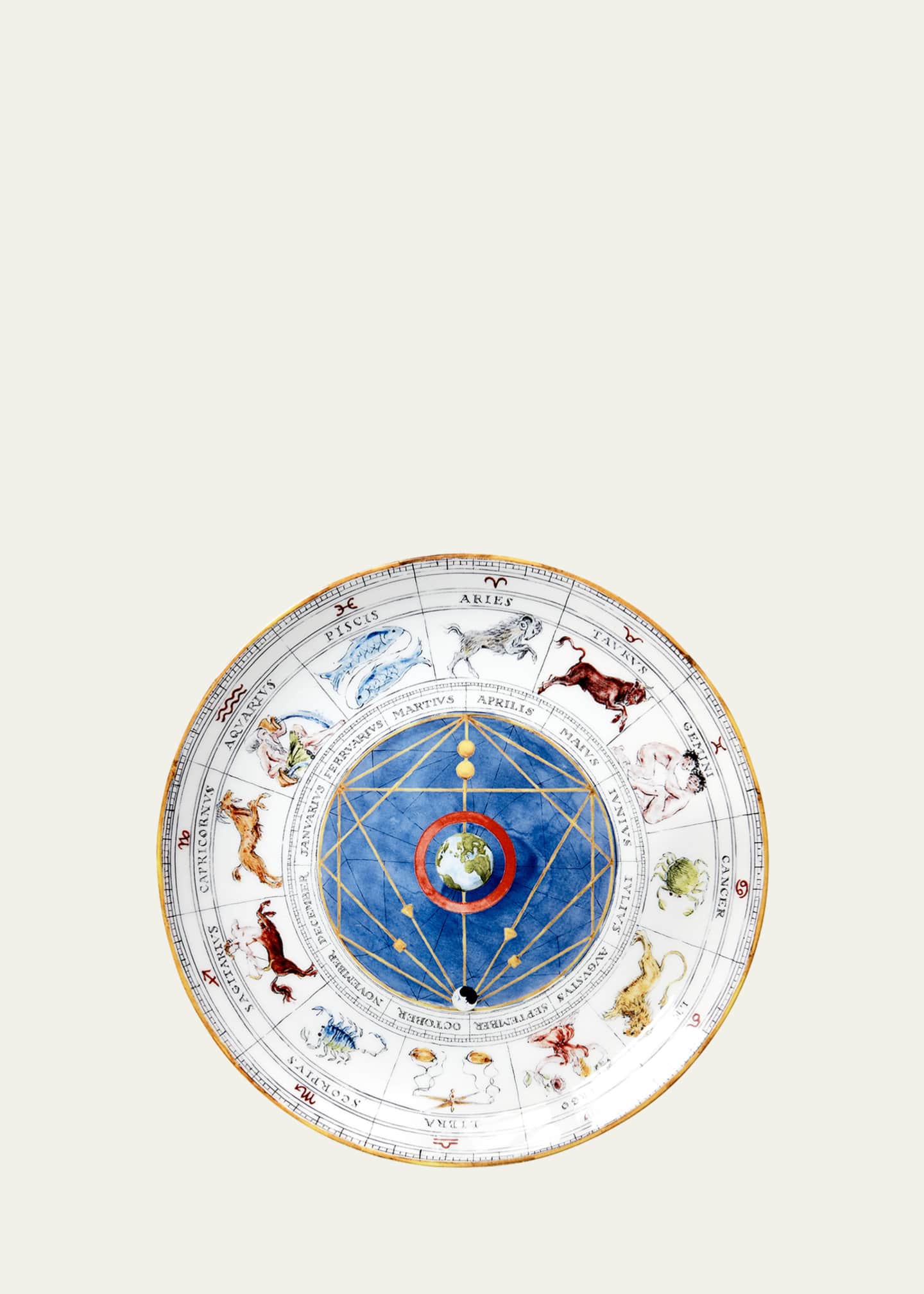 Laboratorio Paravicini Full Zodiac Plate - Bergdorf Goodman