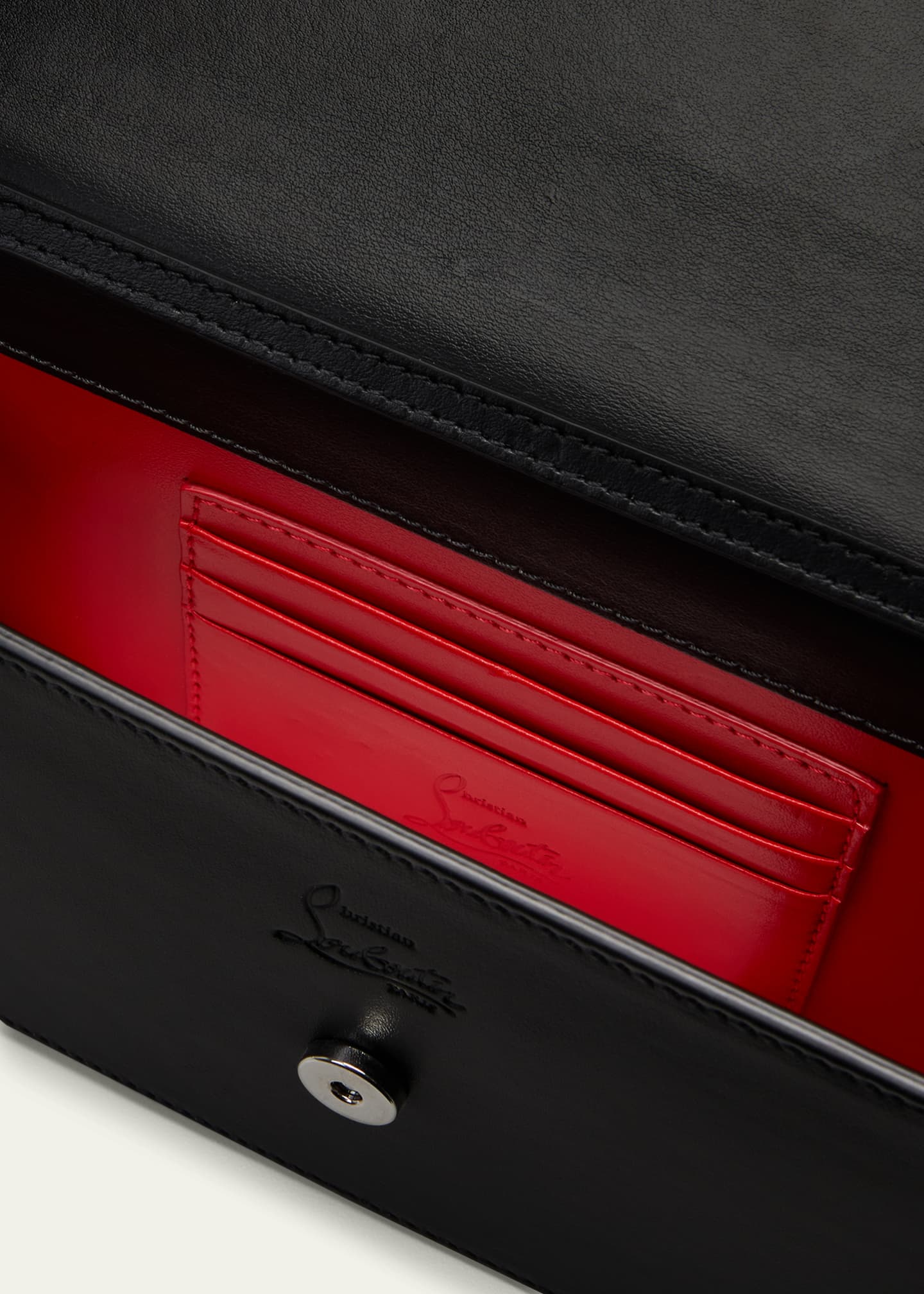 Christian Louboutin Loubi54 Wallet on Chain in Leather - Bergdorf Goodman