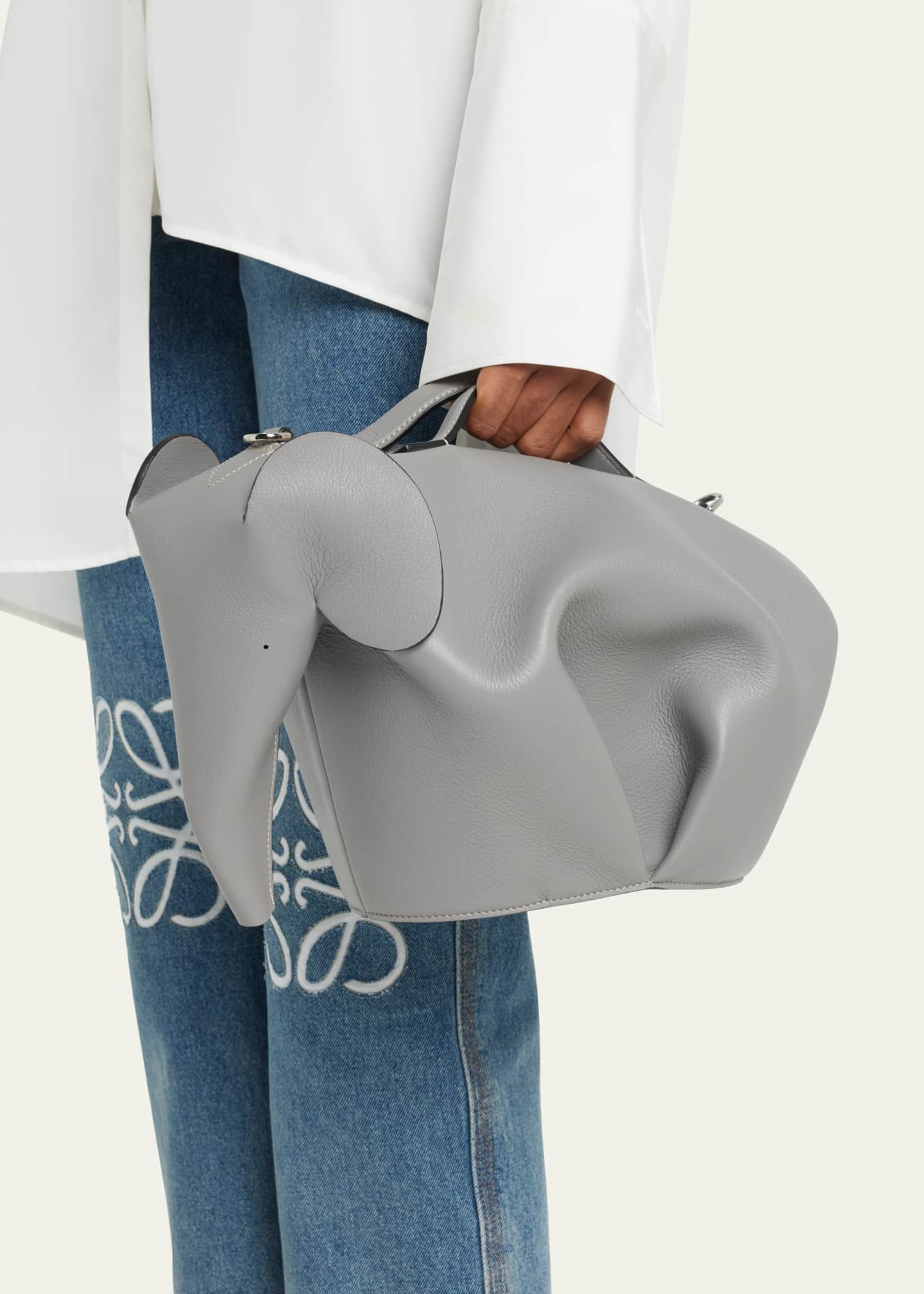 Loewe Men's Elephant Large Crossbody Bag - Bergdorf Goodman