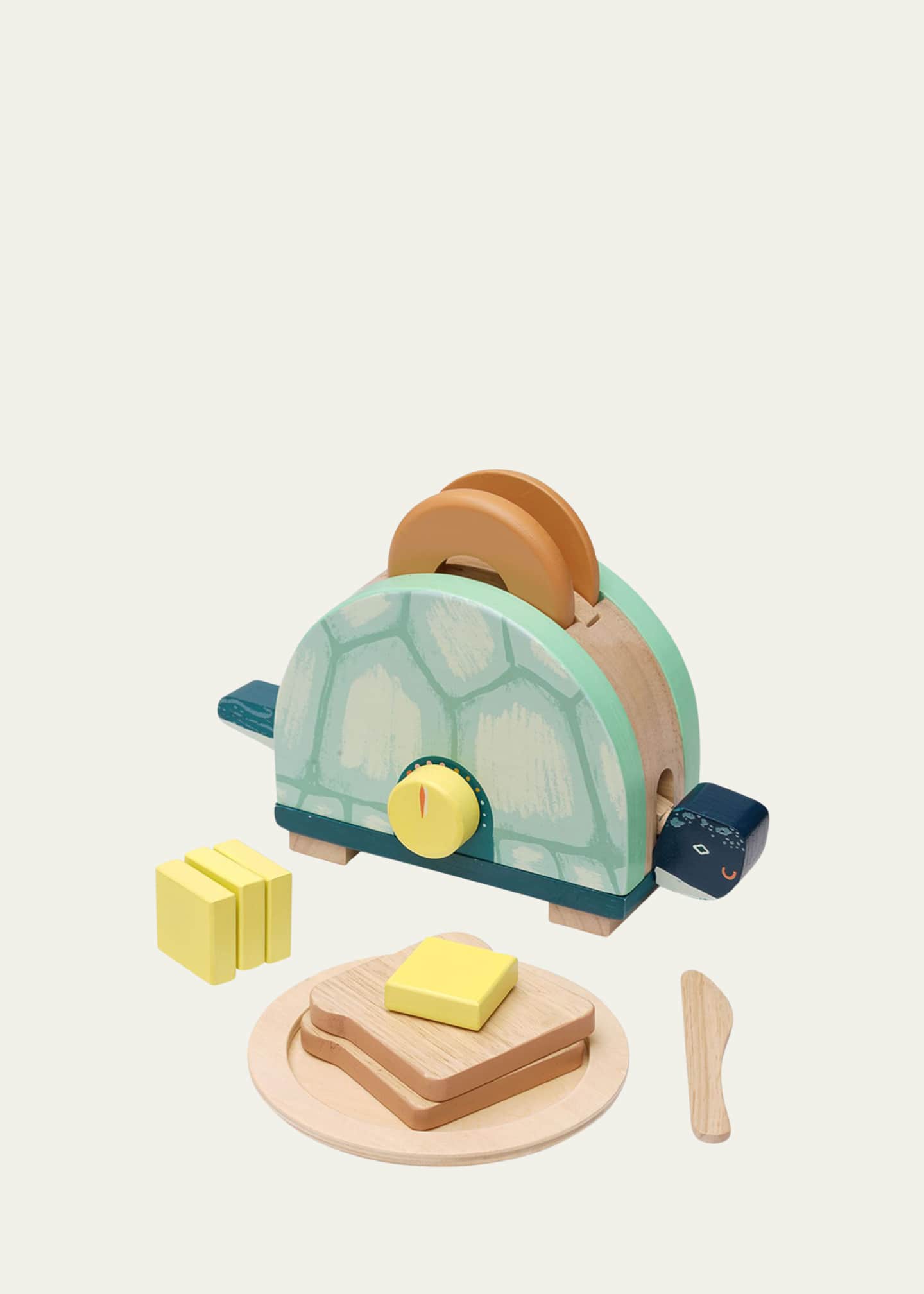 Manhattan Toy Toasty Turtle Pretend Play Cooking Wooden Toy Set ...